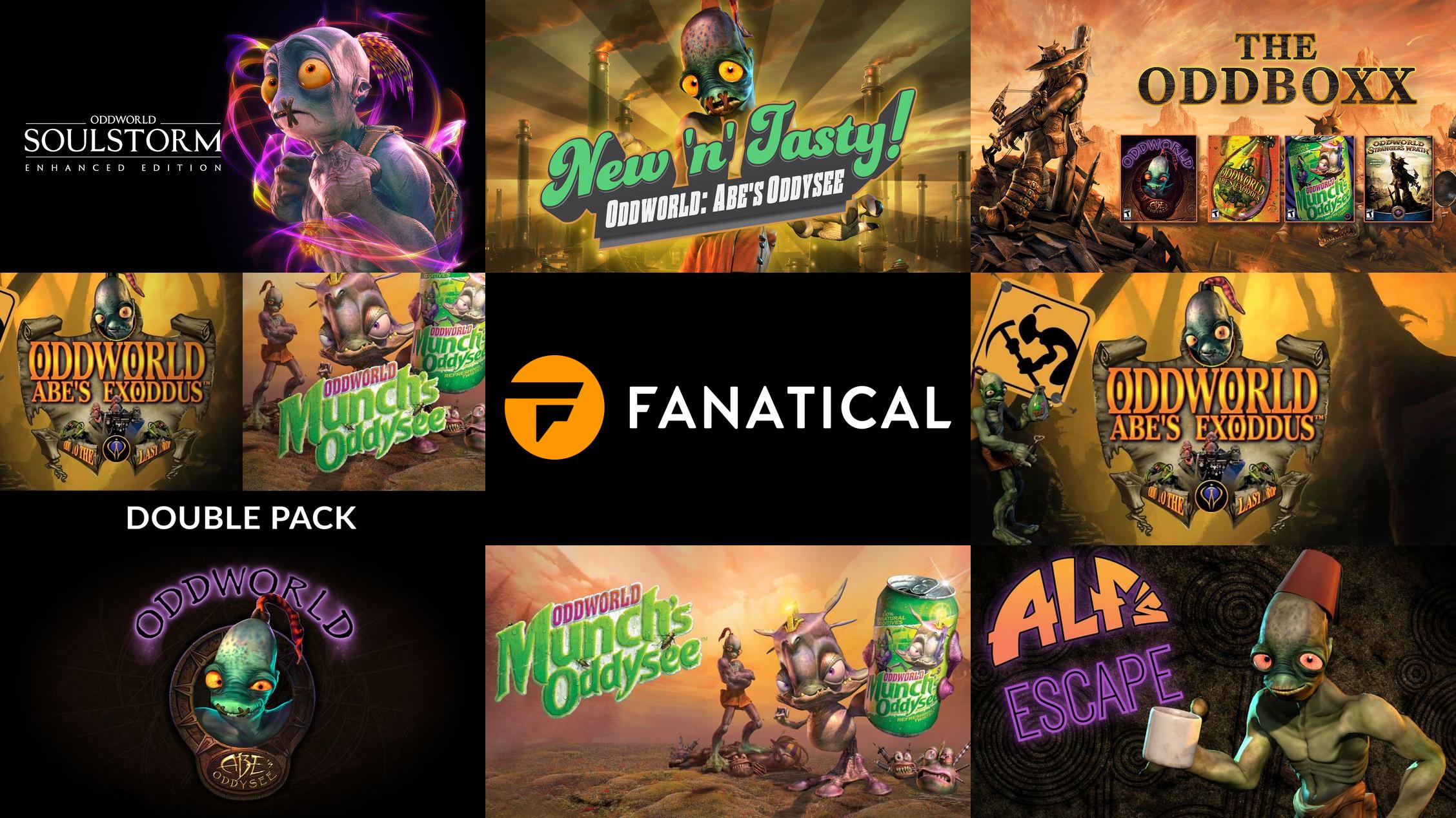 Oddworld Inhabitants Games | PC and Steam Keys | Fanatical