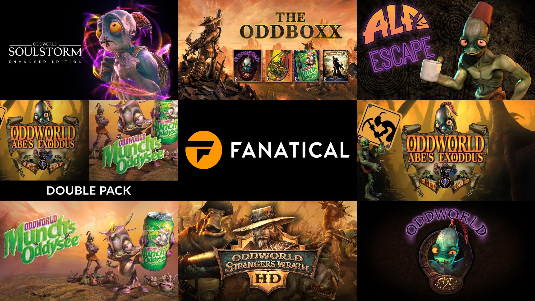 oddworld Games | PC and Steam Keys | Fanatical