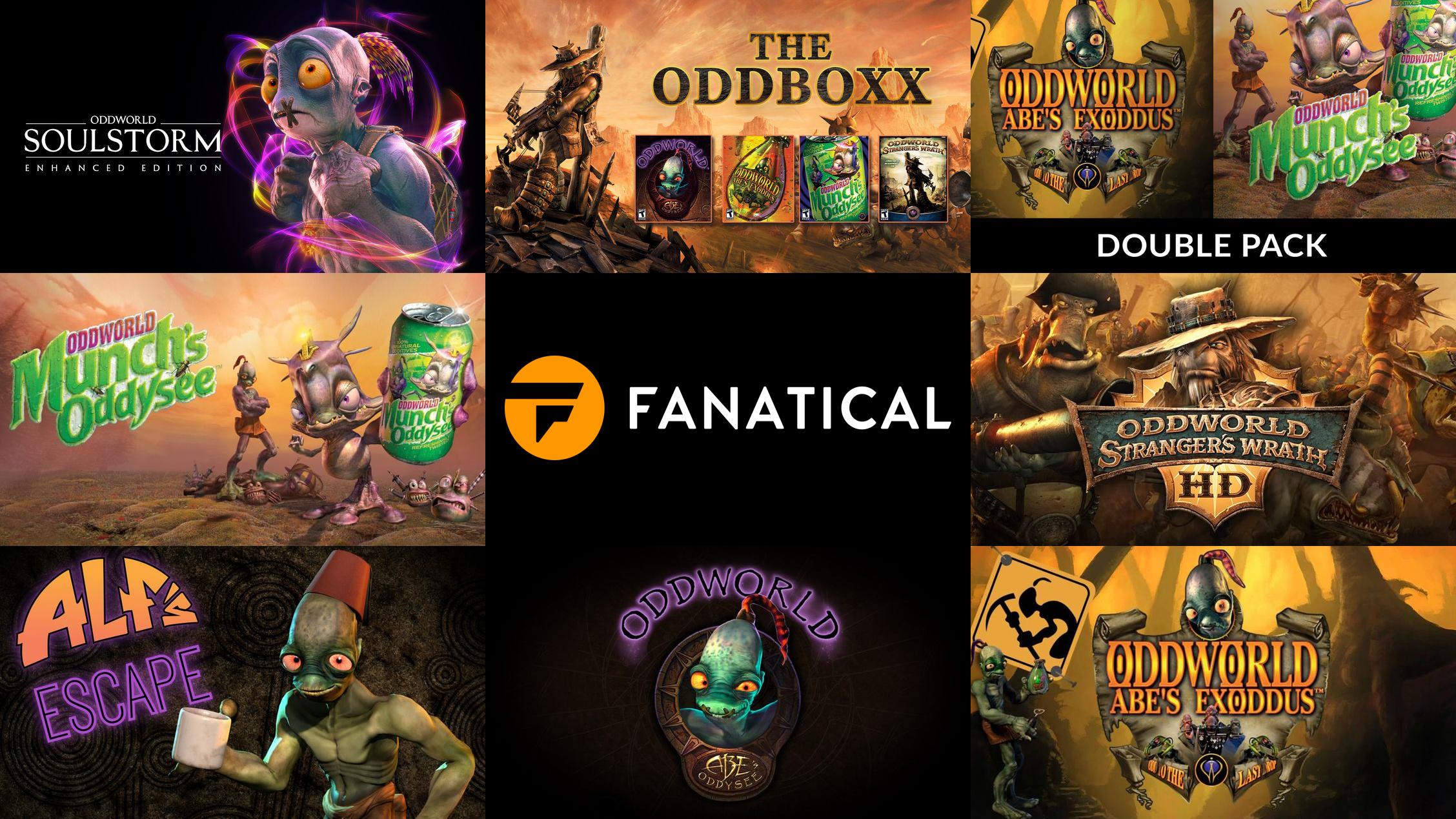 oddworld Games | PC and Steam Keys | Fanatical