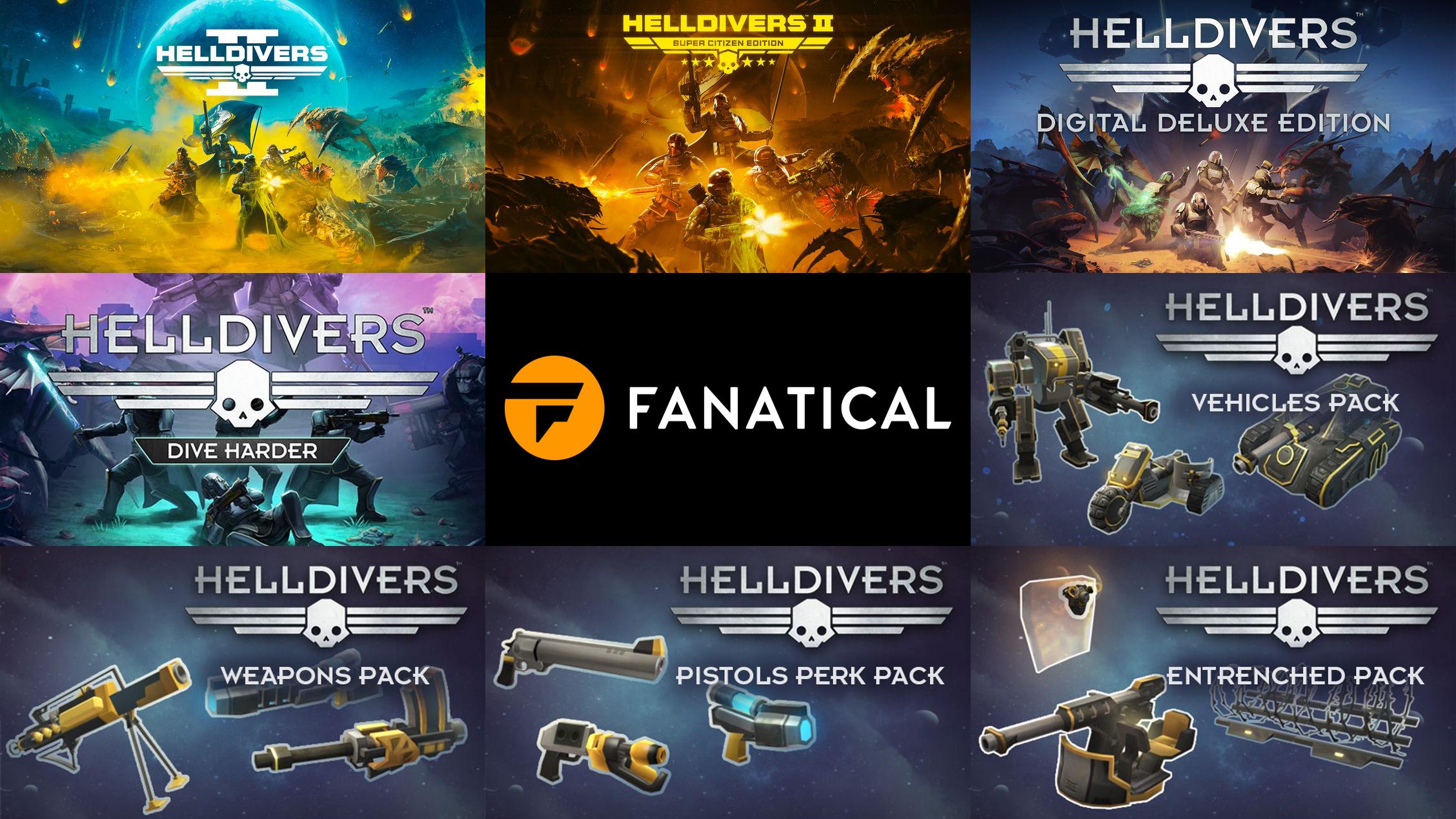 HELLDIVERS Games | PC and Steam Keys | Fanatical