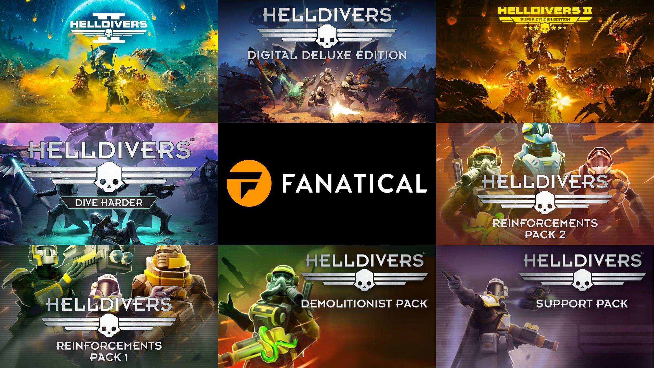 HELLDIVERS Games | PC and Steam Keys | Fanatical