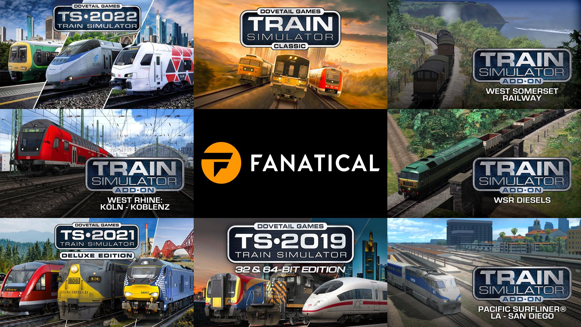 Train Simulator Games | PC and Steam Keys | Fanatical