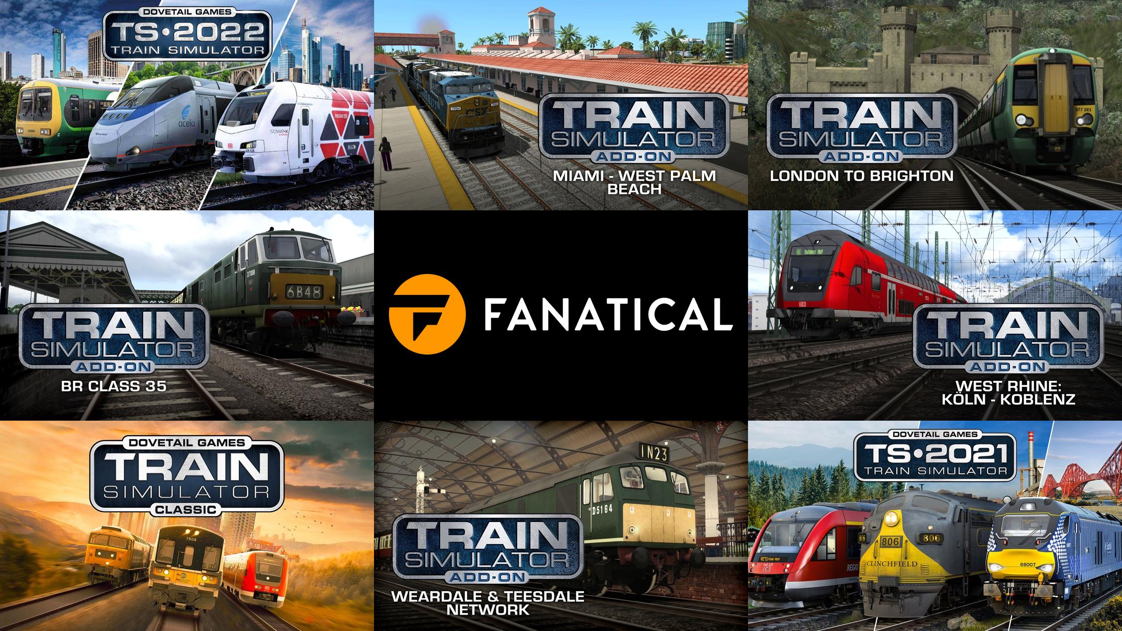 Train Simulator Games | PC and Steam Keys | Fanatical