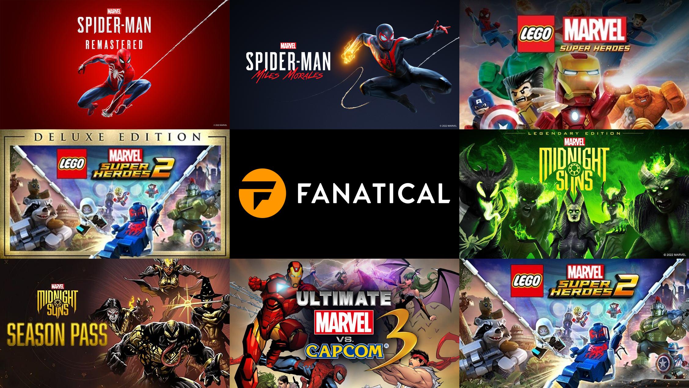 Marvel Games | PC and Steam Keys | Fanatical