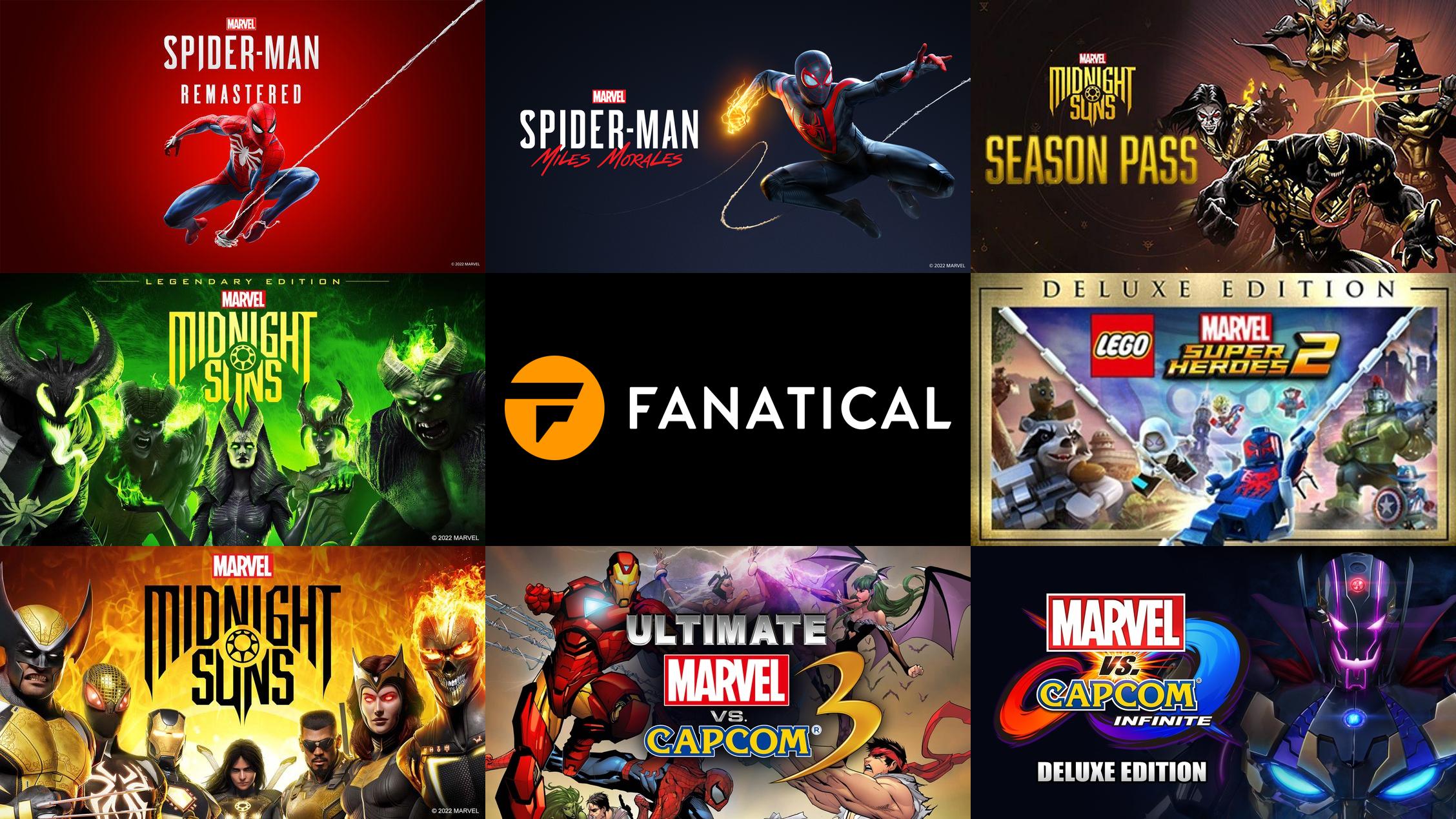 Marvel Games | PC and Steam Keys | Fanatical