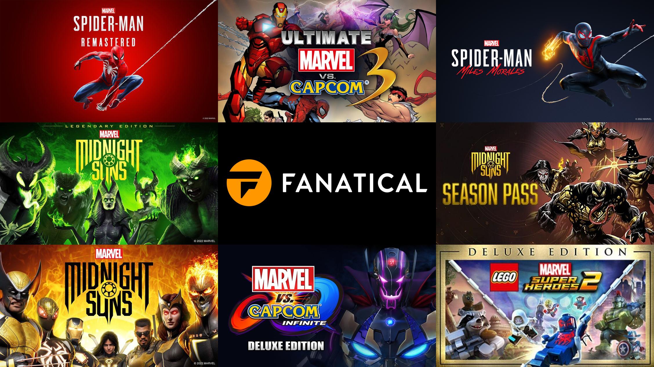 Marvel Games | PC and Steam Keys | Fanatical