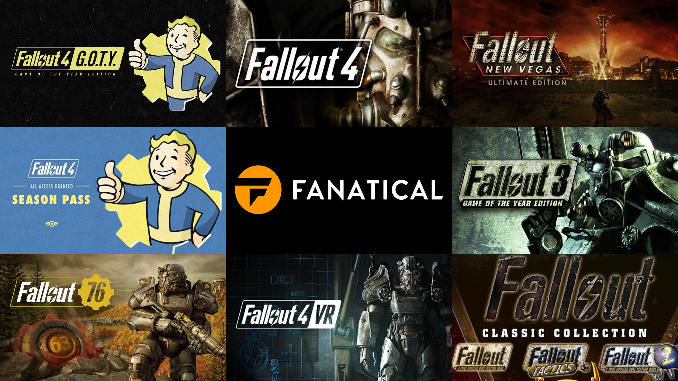 Fallout Games | PC and Steam Keys | Fanatical