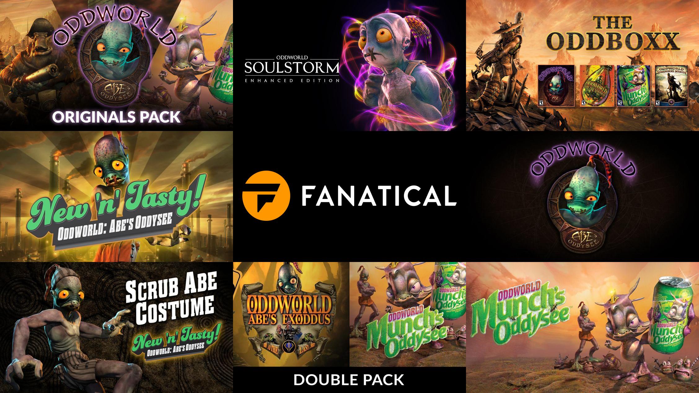 Oddworld Inhabitants Games | PC and Steam Keys | Fanatical