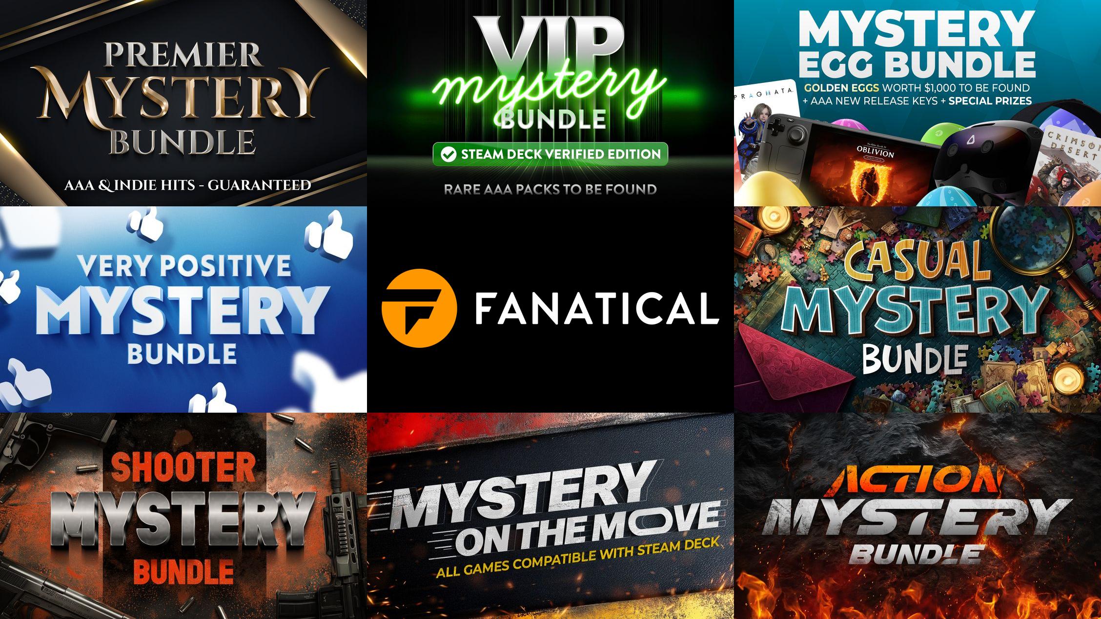 Mystery Steam Game Bundles | Fanatical