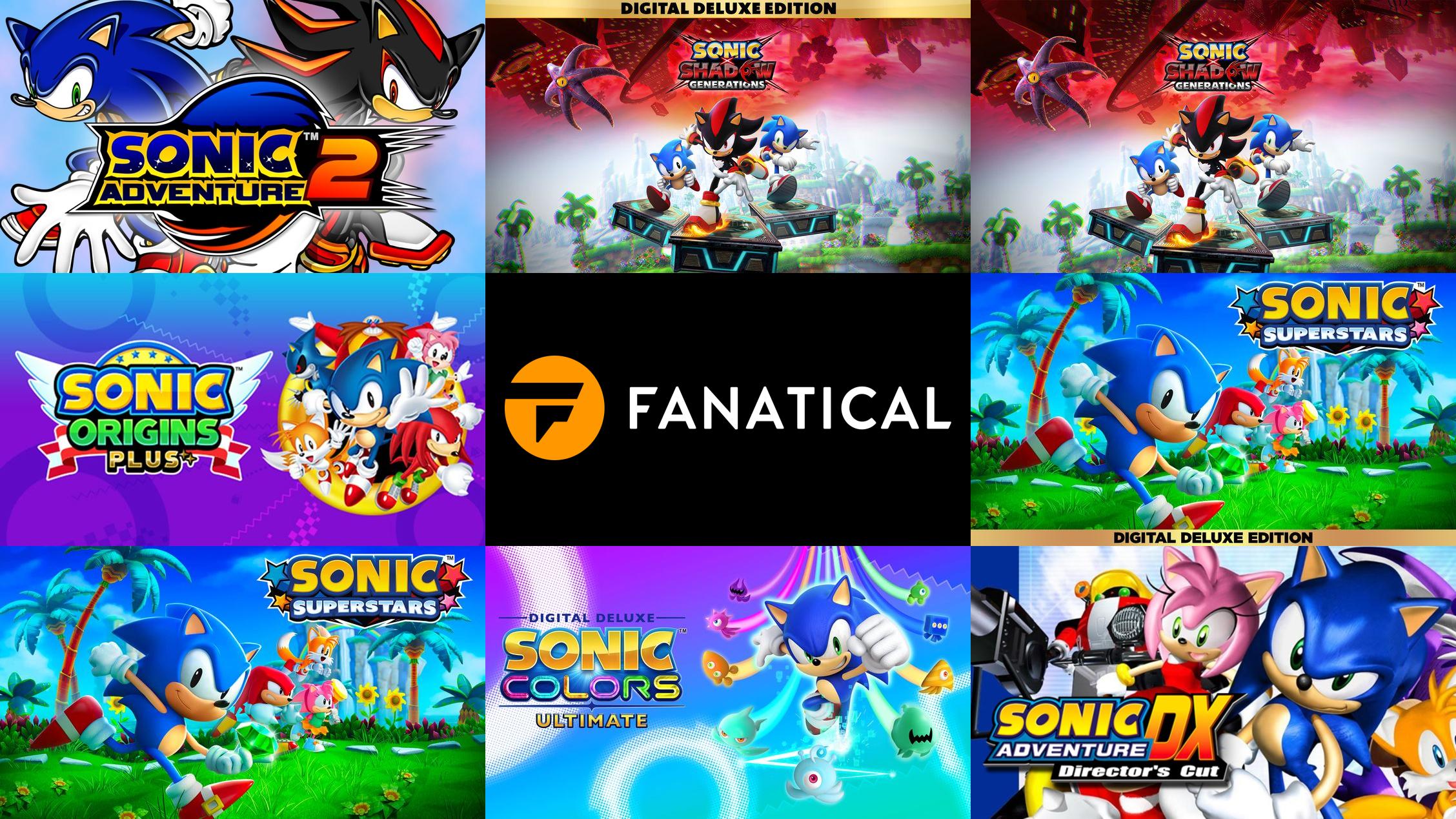 Sonic Games | PC and Steam Keys | Fanatical