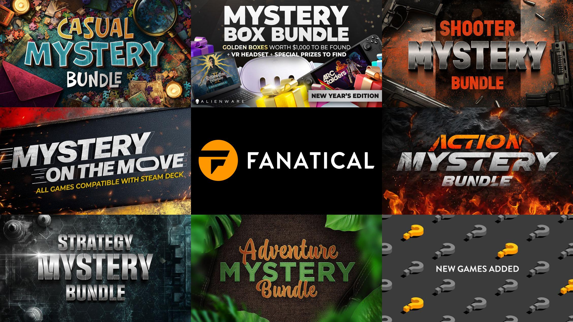 Mystery Steam Game Bundles | Fanatical