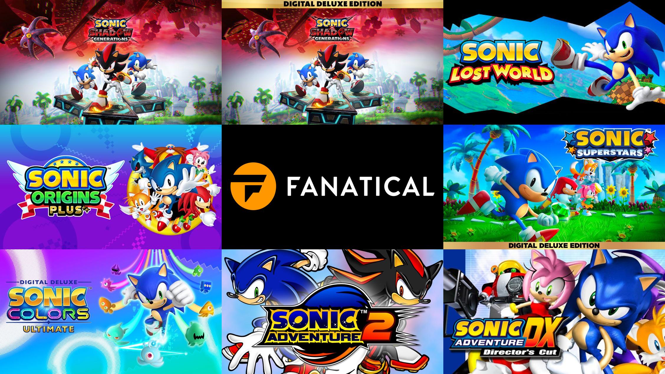Sonic Games | PC and Steam Keys | Fanatical