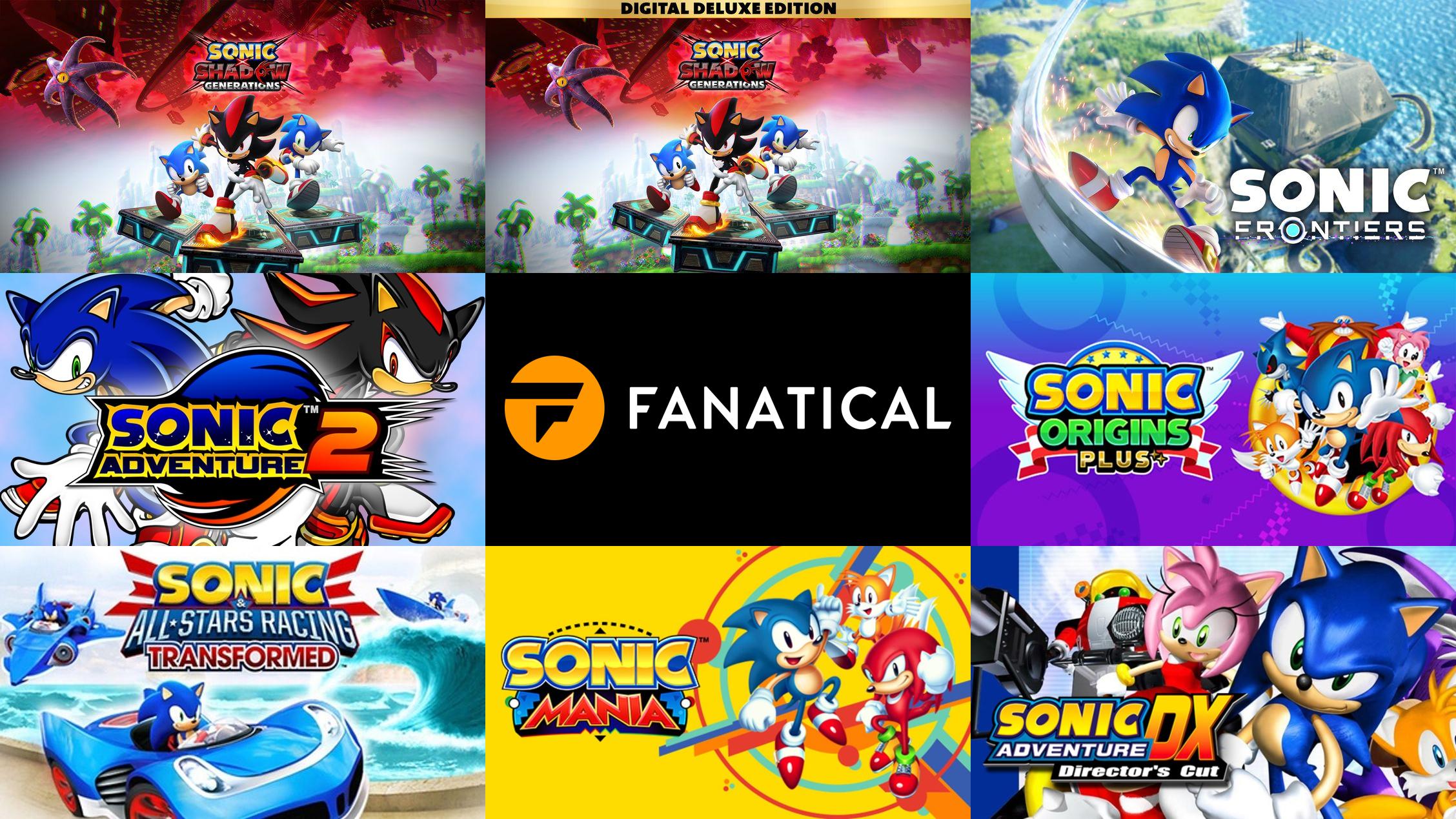 Sonic Games | PC and Steam Keys | Fanatical