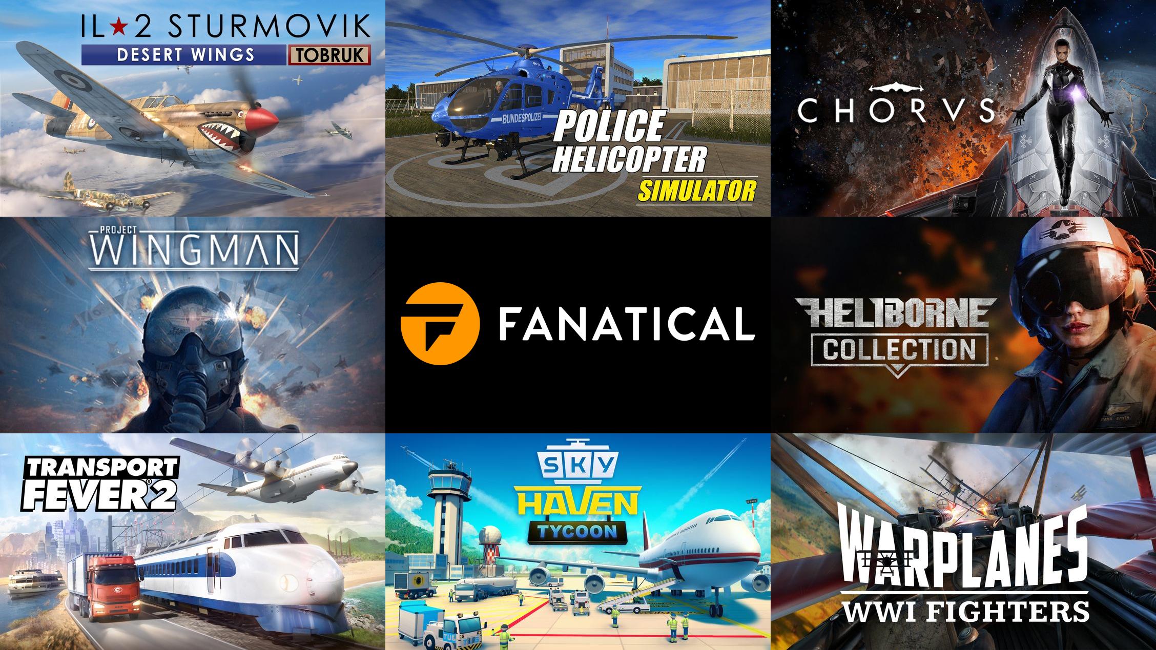 Flight Games | PC and Steam Keys | Fanatical