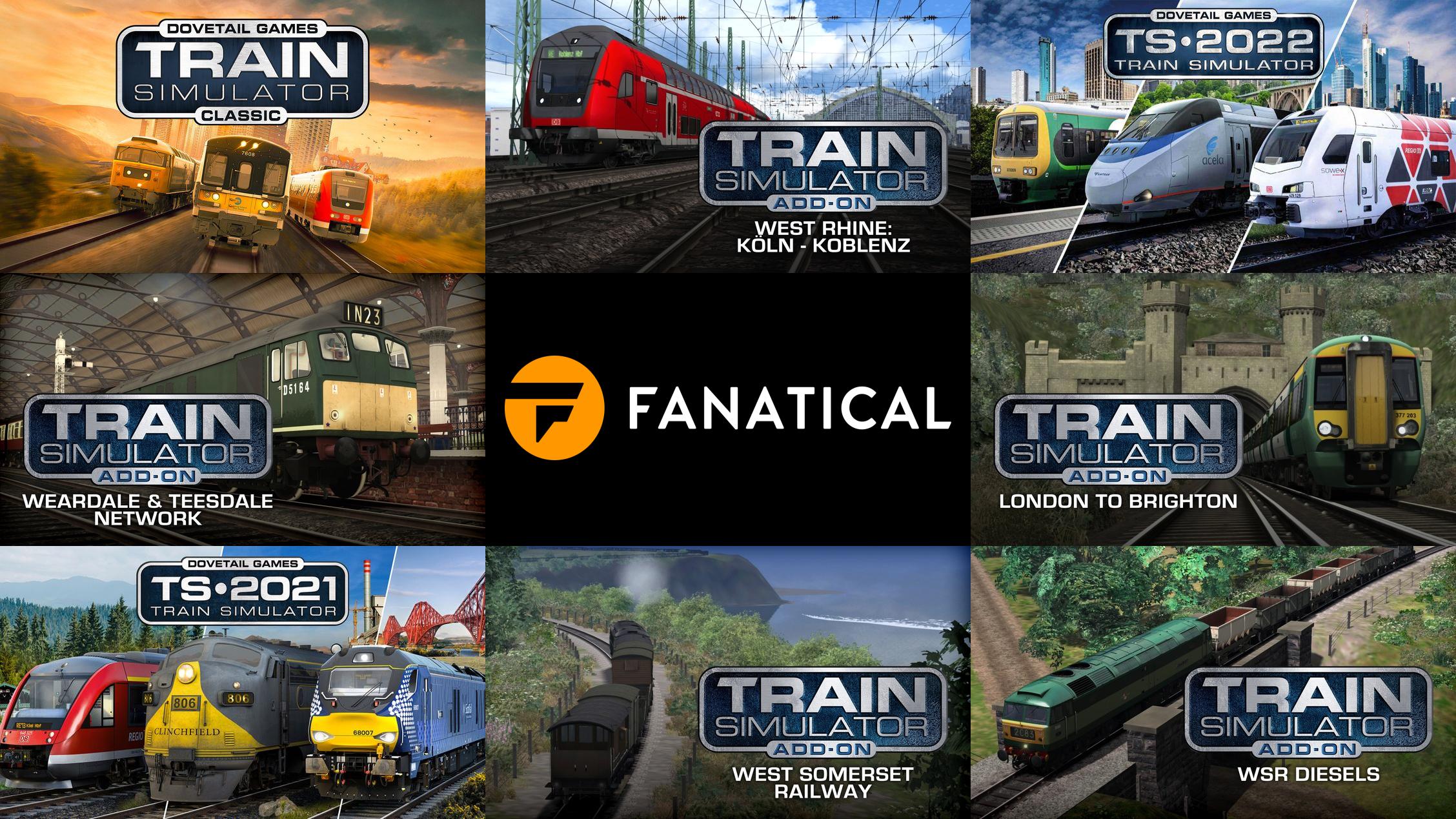 Train Simulator Games | PC and Steam Keys | Fanatical