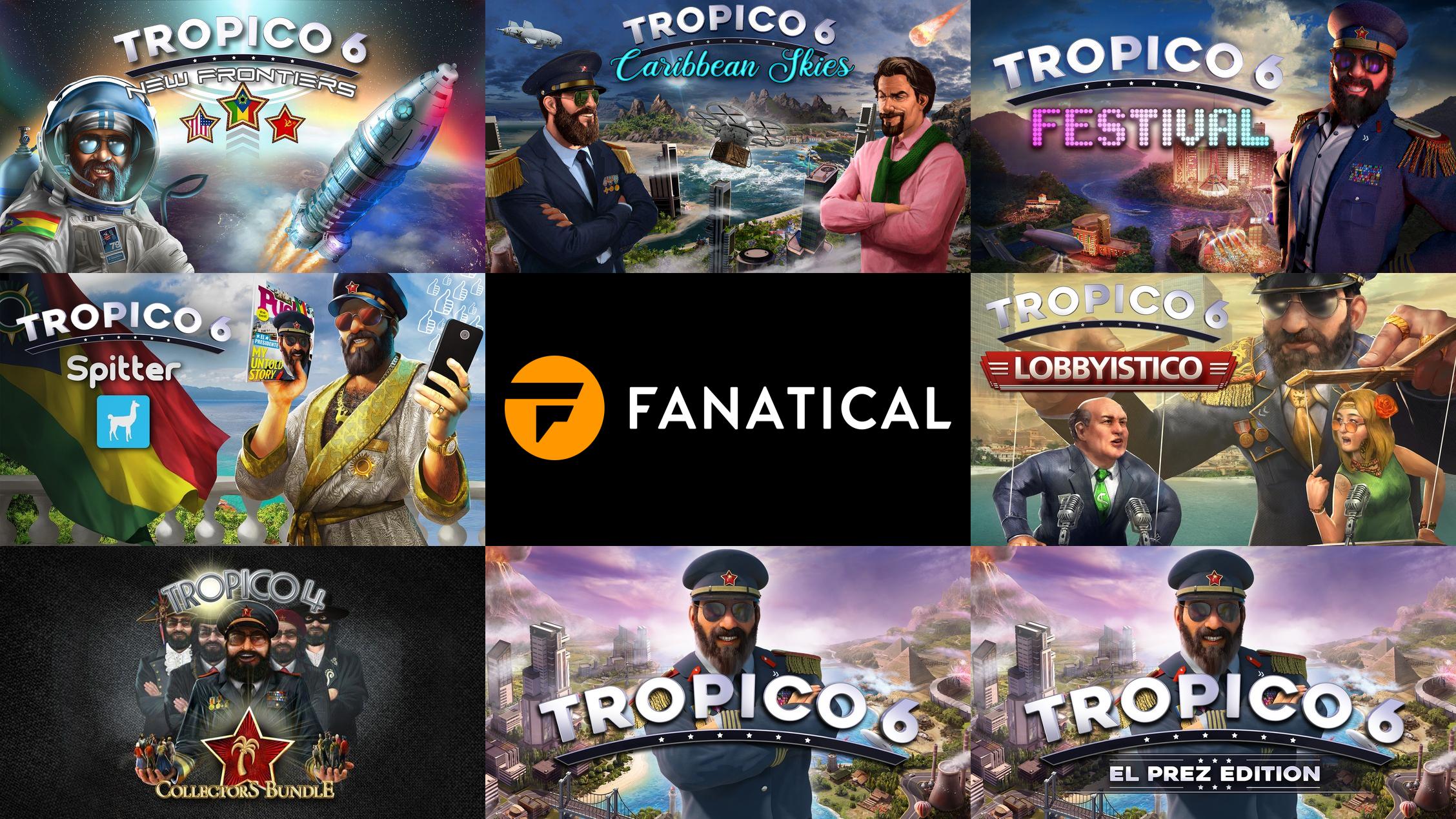 Tropico Games | PC and Steam Keys | Fanatical