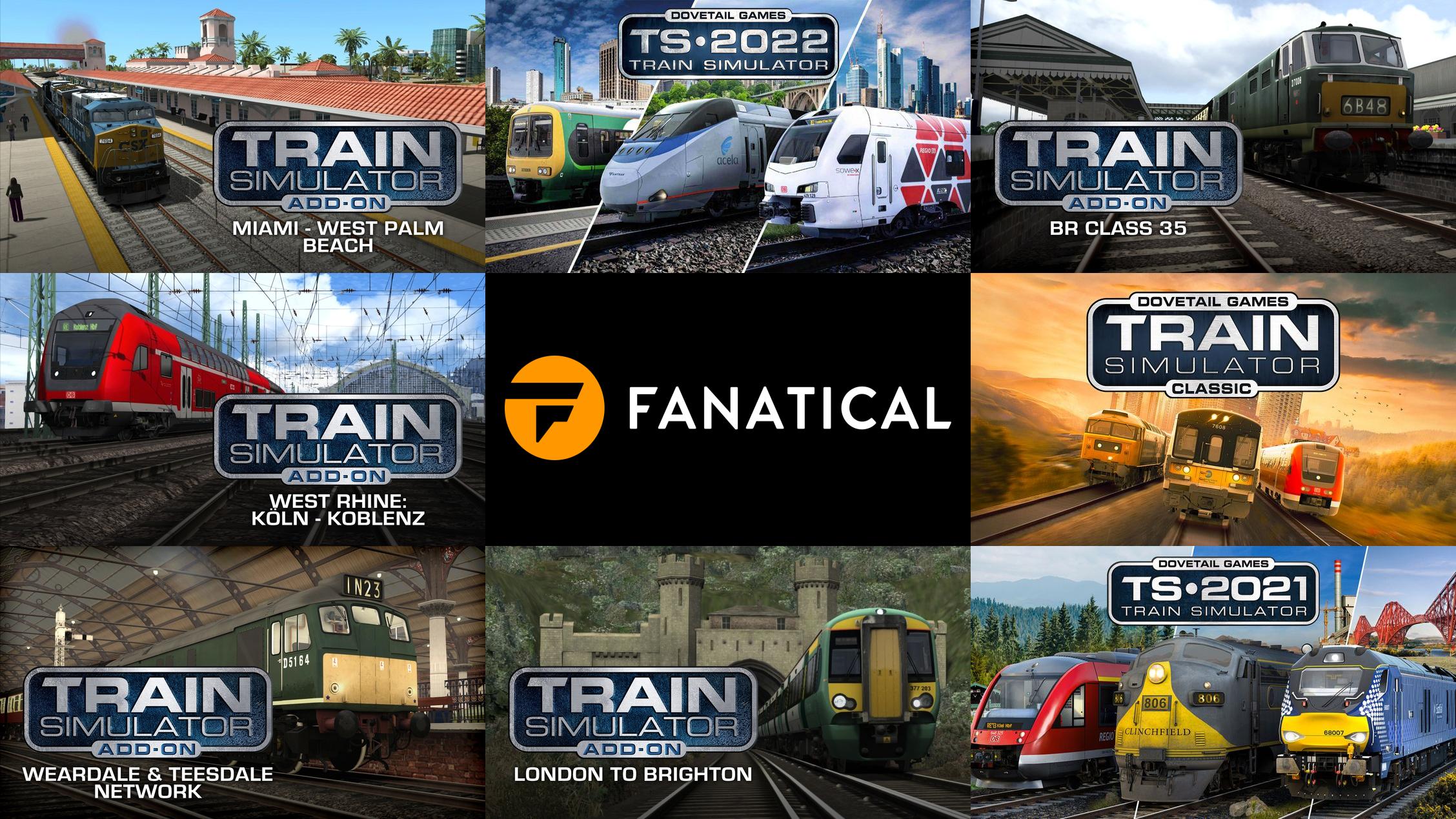 Train Simulator Games | PC and Steam Keys | Fanatical