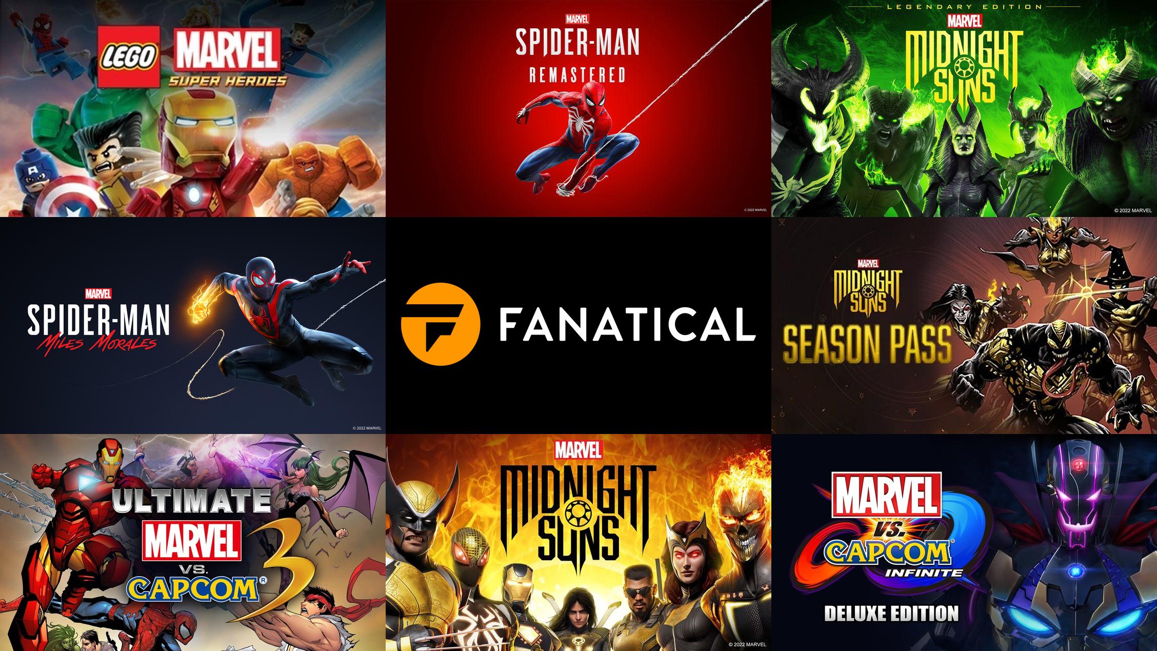 Marvel Games | PC and Steam Keys | Fanatical