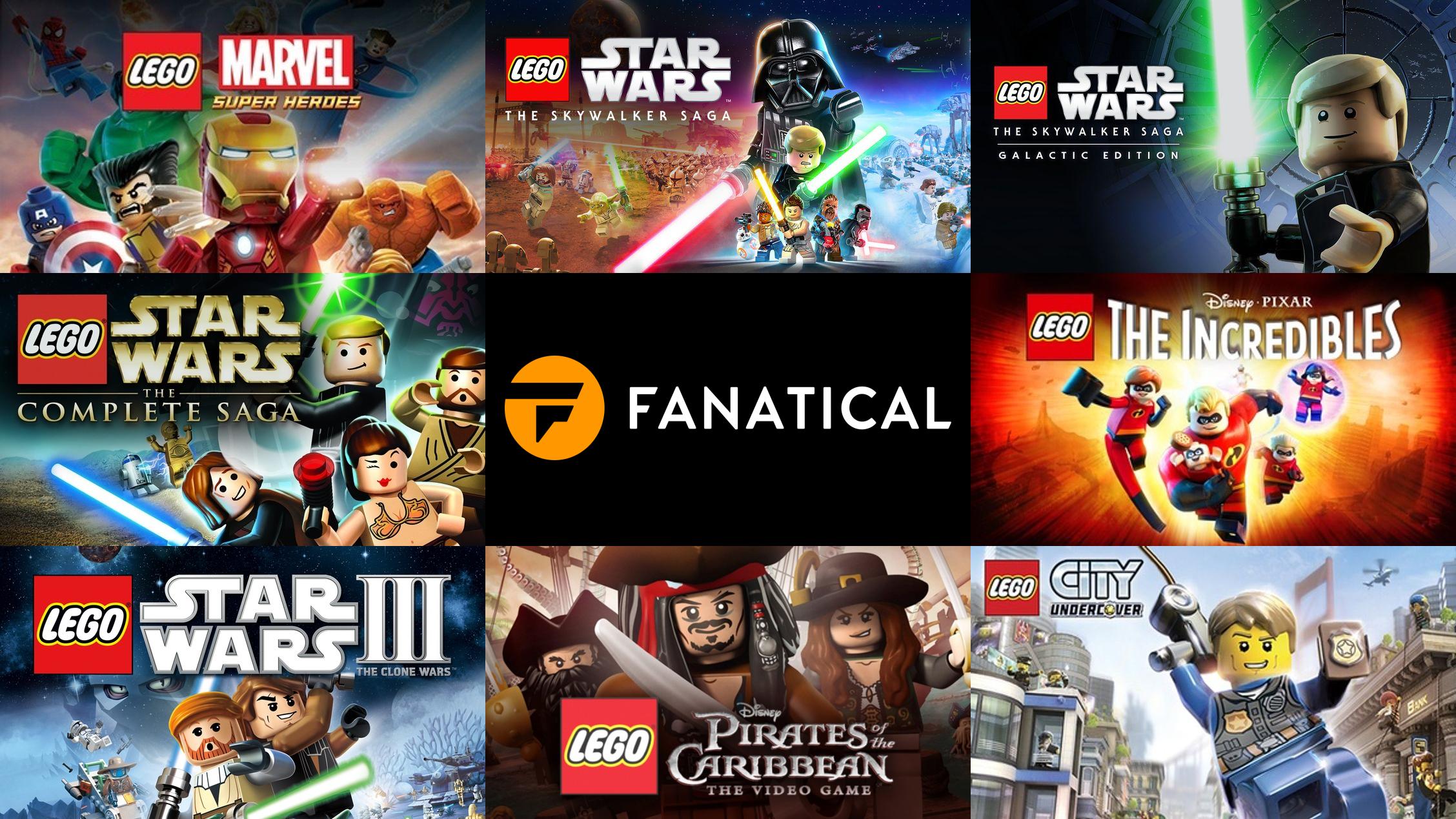 LEGO Games | PC and Steam Keys | Fanatical