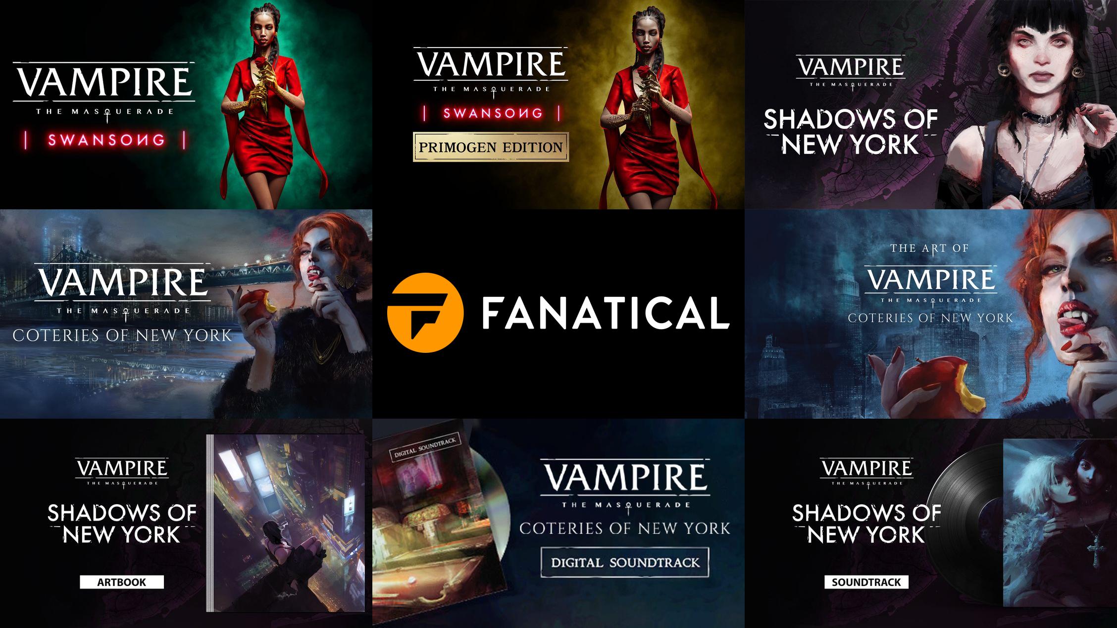 Vampire The Masquerade Games | PC and Steam Keys | Fanatical