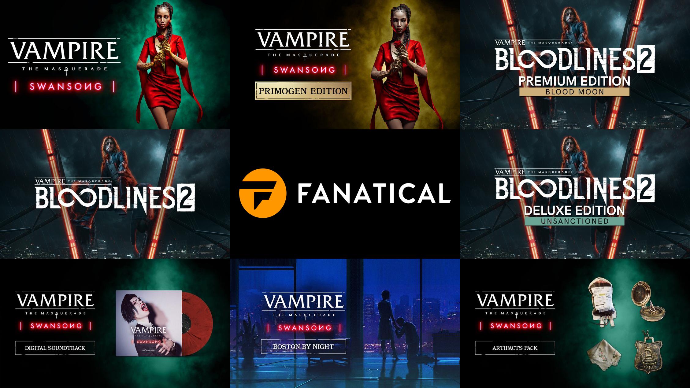 Vampire The Masquerade Games | PC and Steam Keys | Fanatical
