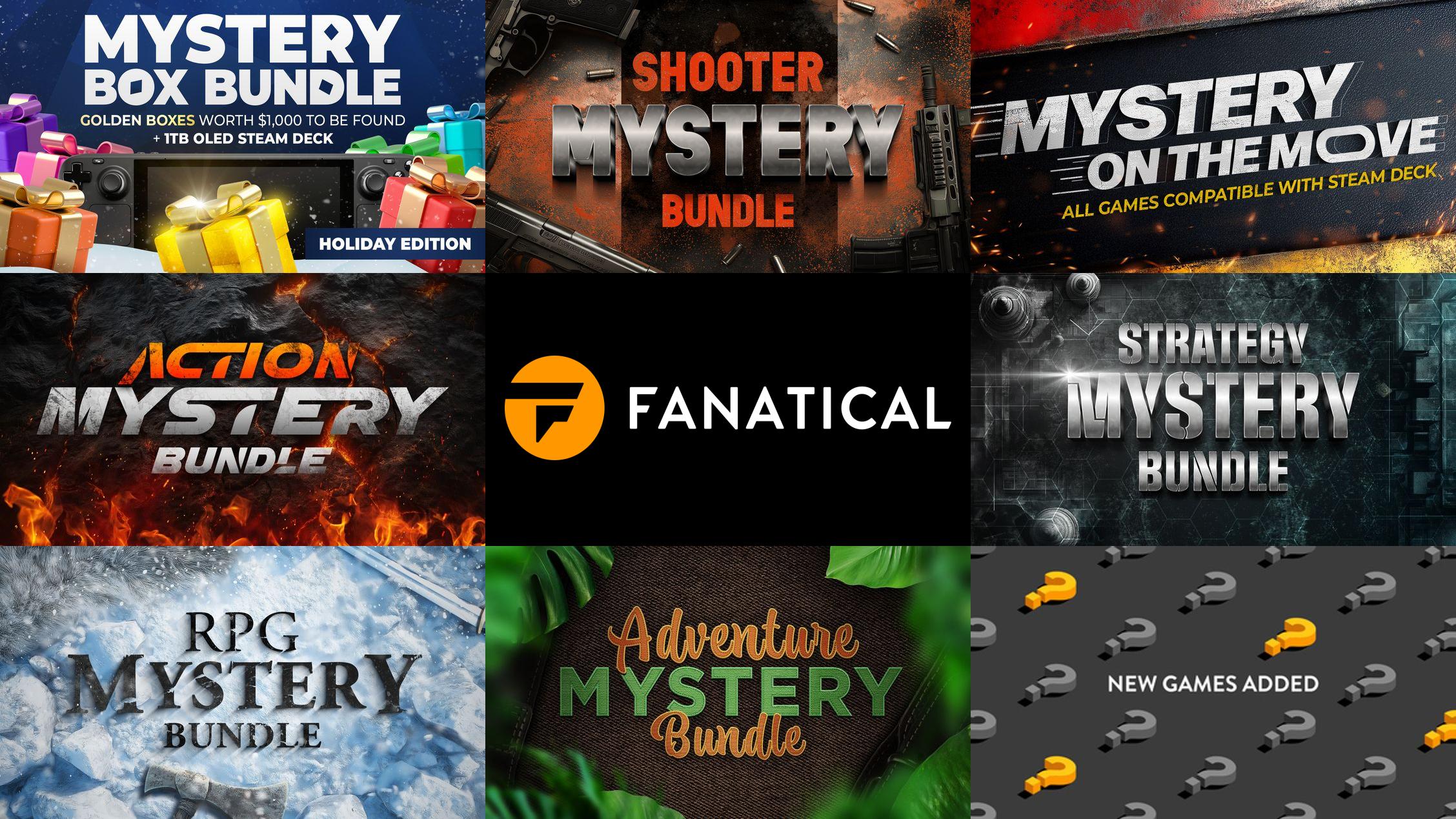 Mystery Steam Game Bundles | Fanatical