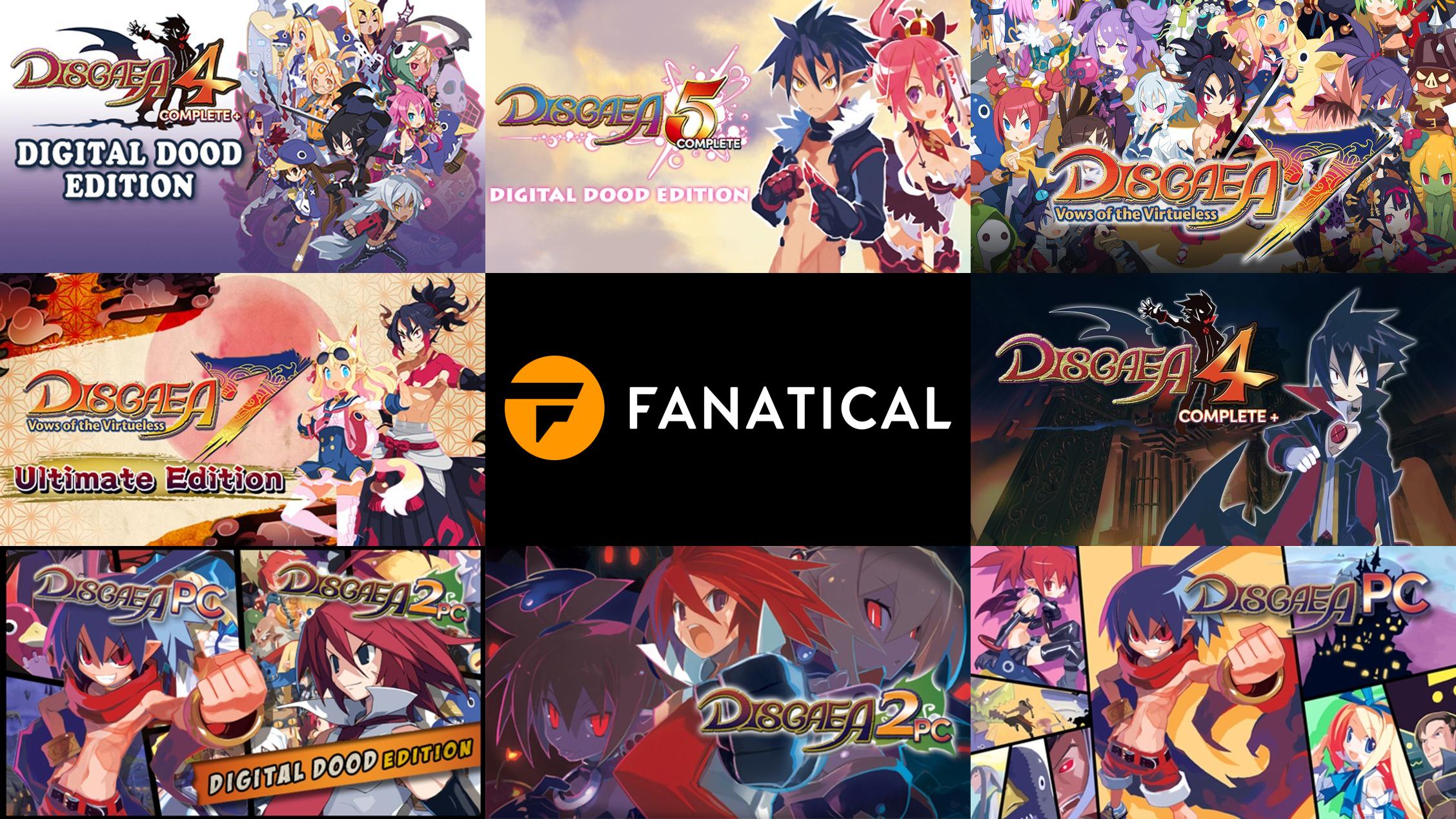 Disgaea Games | PC and Steam Keys | Fanatical