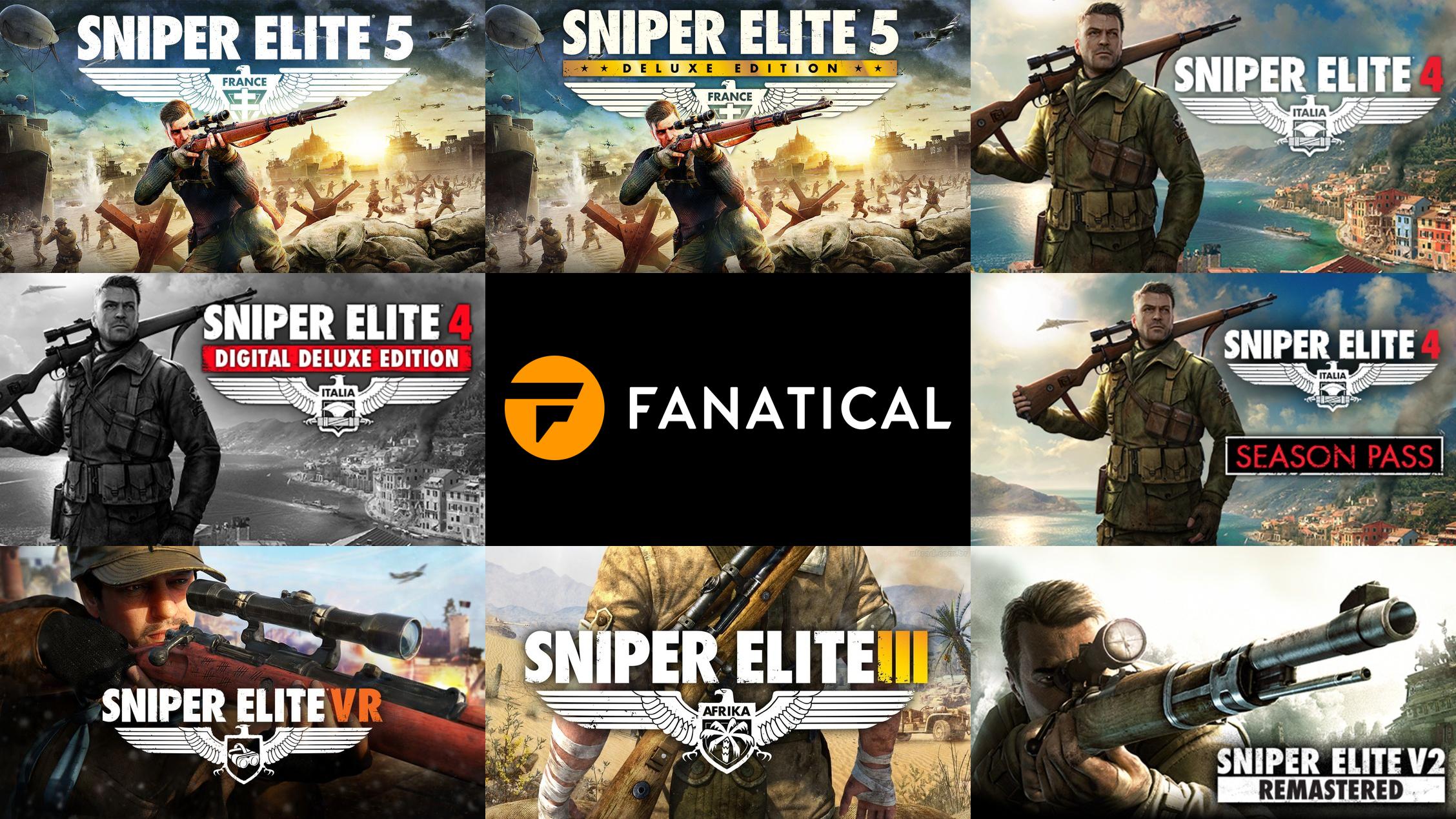 Sniper Elite Games | PC and Steam Keys | Fanatical