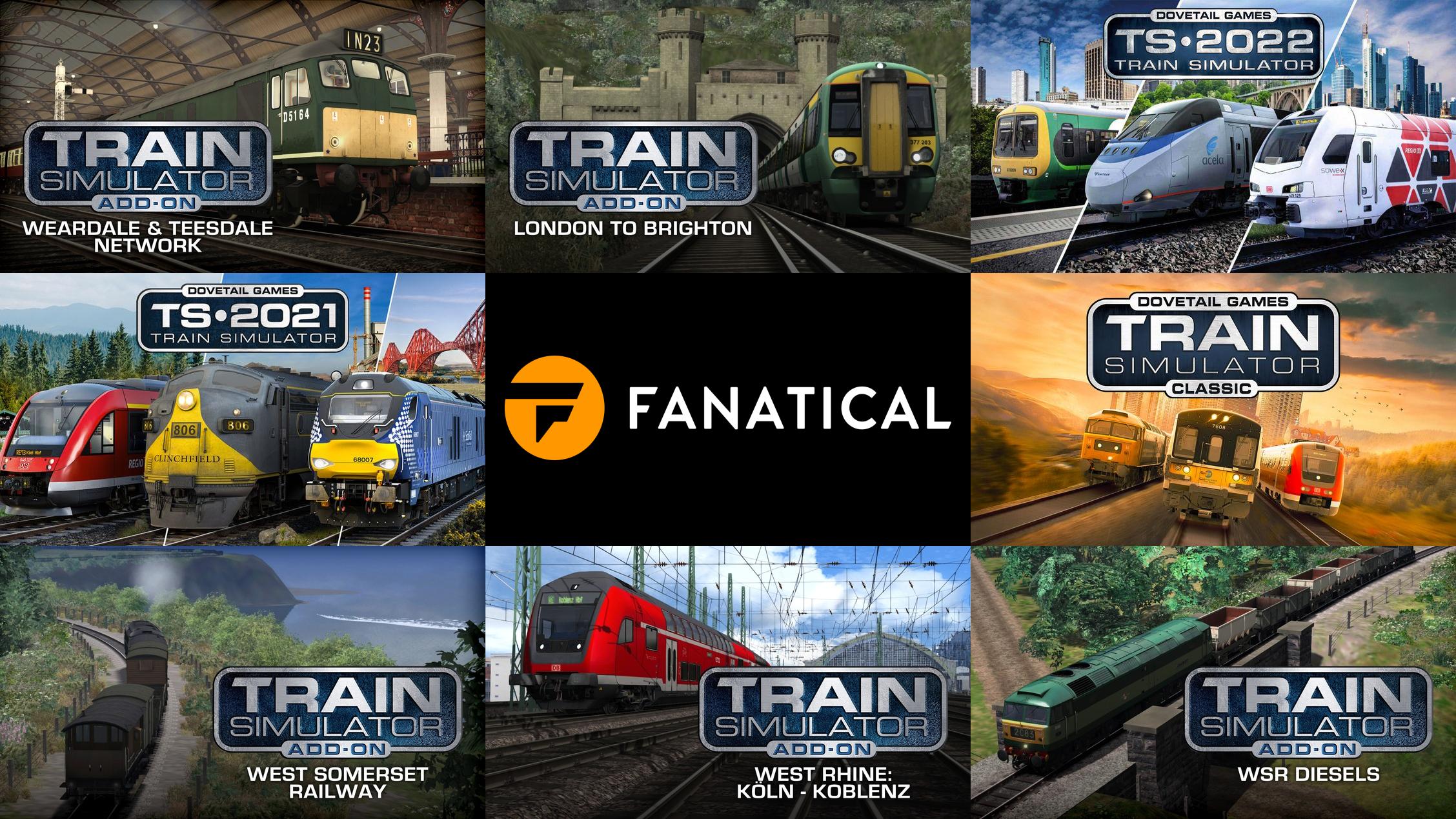 Train Simulator Games | PC and Steam Keys | Fanatical