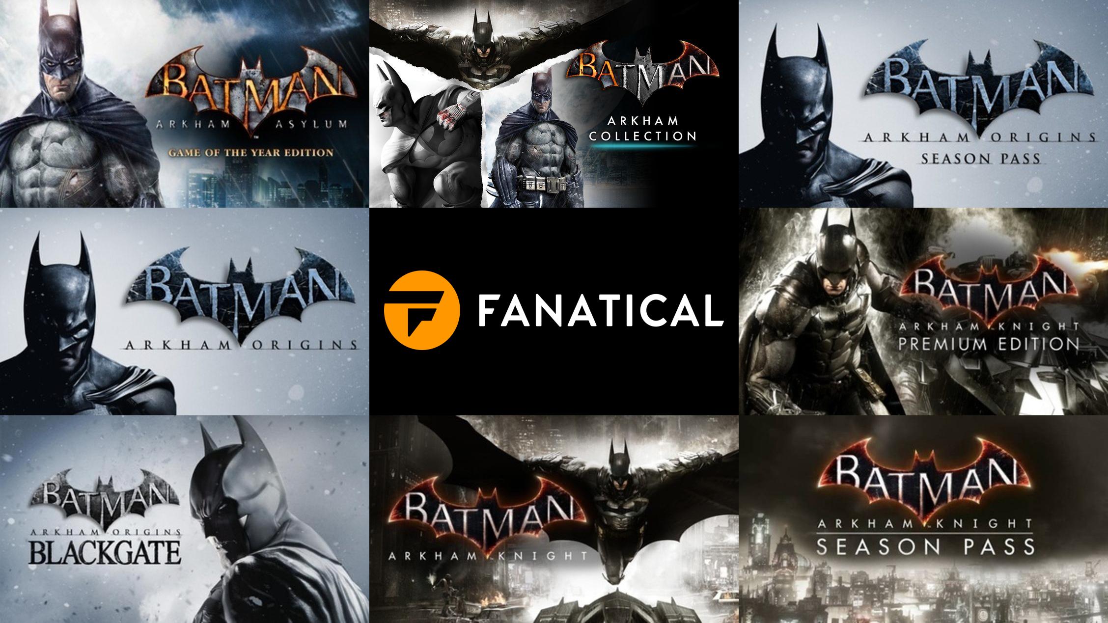 Batman Arkham Games | PC and Steam Keys | Fanatical
