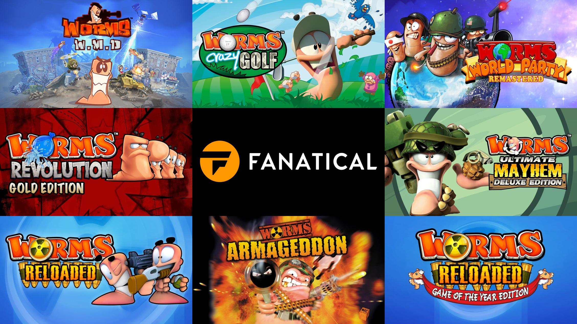 Worms Games | PC and Steam Keys | Fanatical