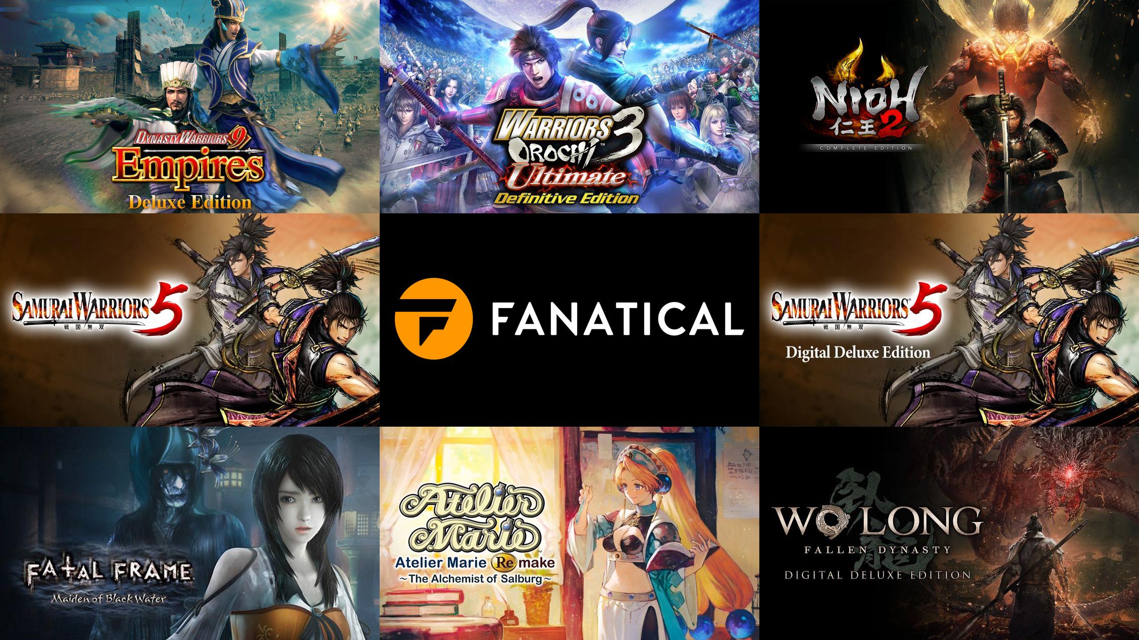 KOEI TECMO GAMES CO. LTD. Games | PC and Steam Keys | Fanatical