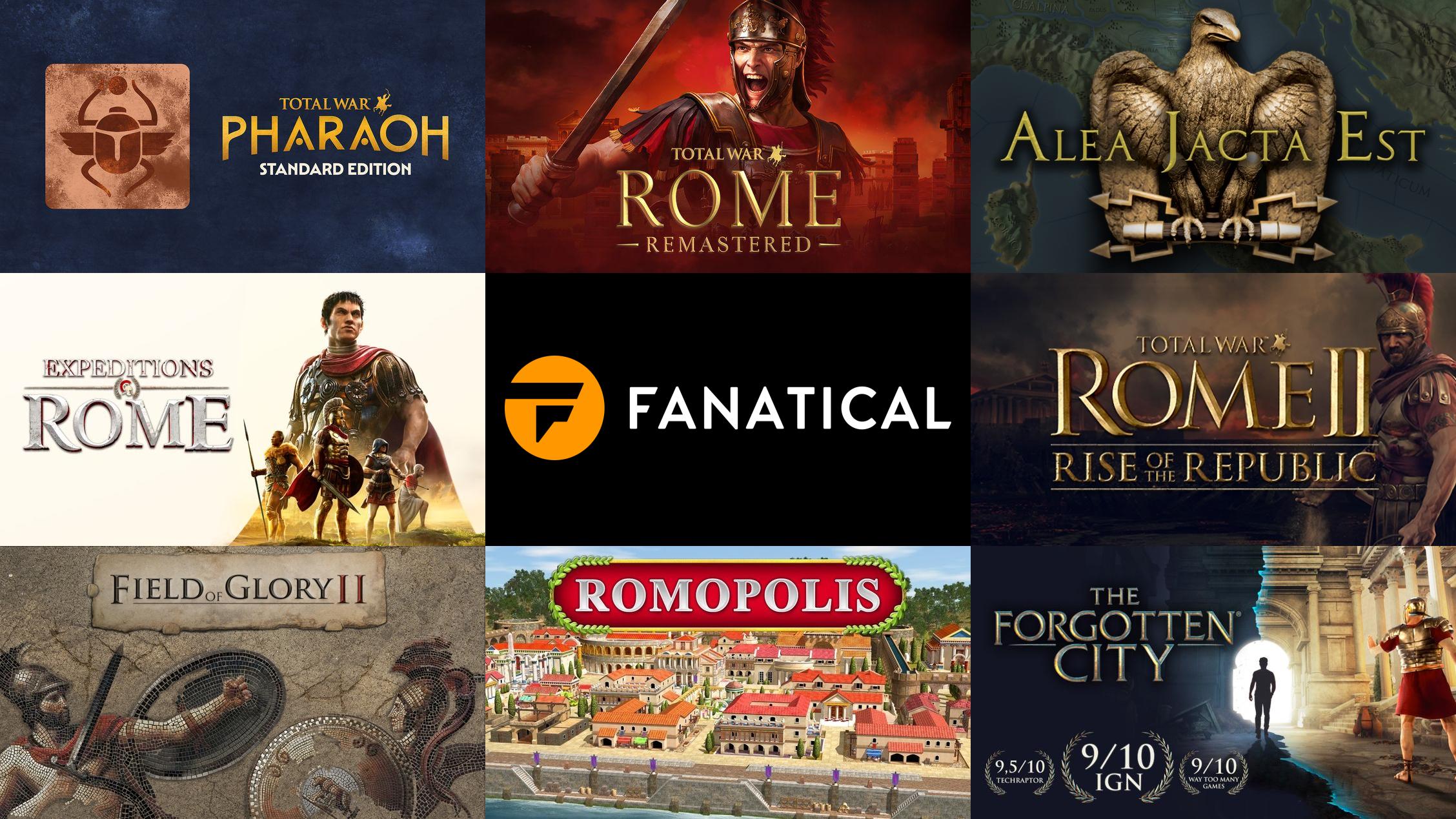 Rome Games | PC and Steam Keys | Fanatical