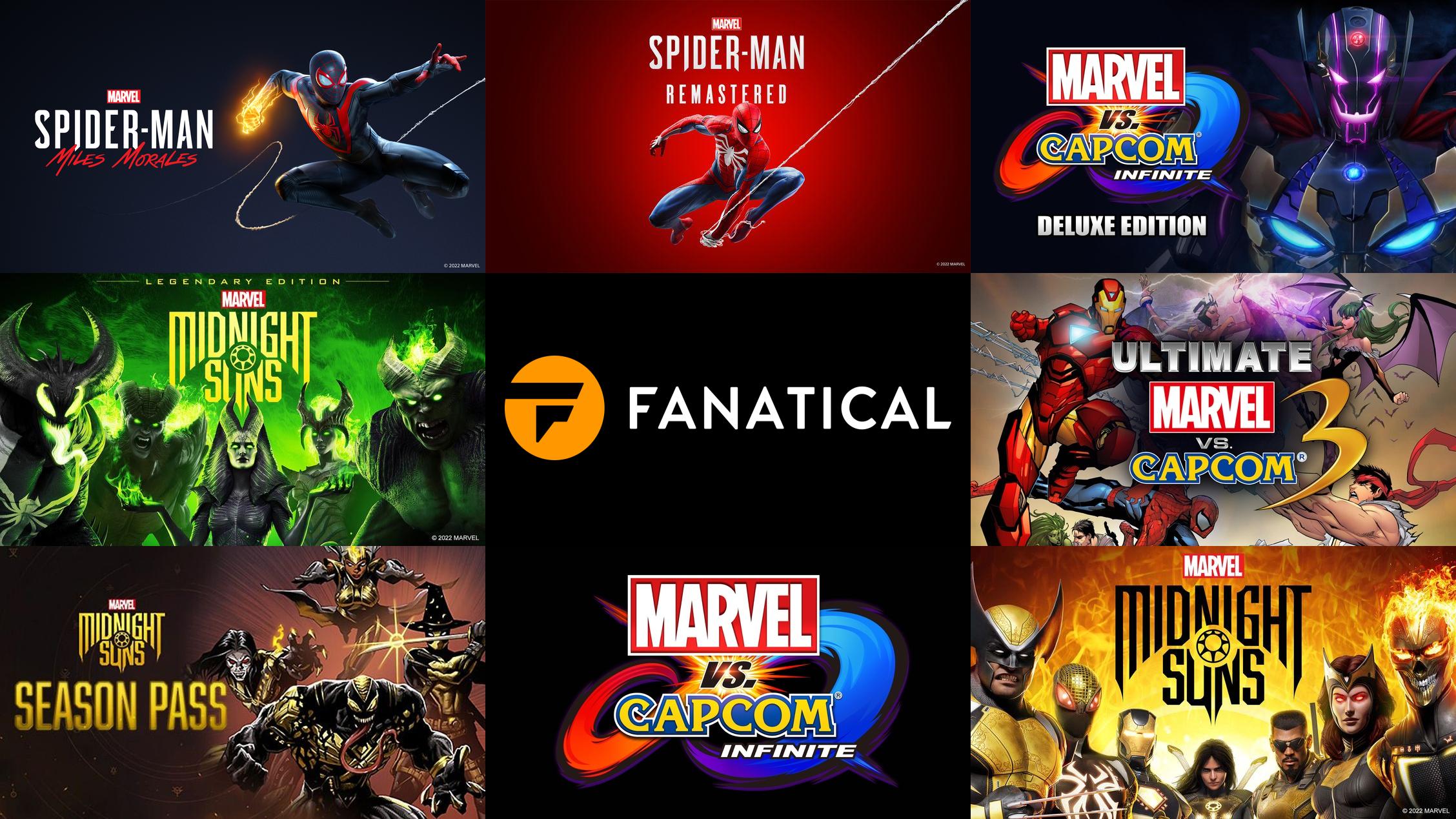 Marvel Games | PC and Steam Keys | Fanatical