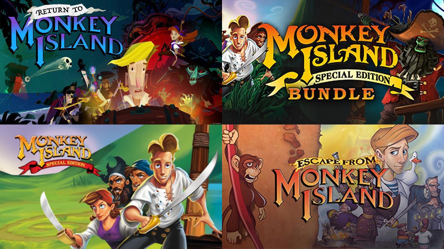 Monkey Island Games | PC and Steam Keys | Fanatical
