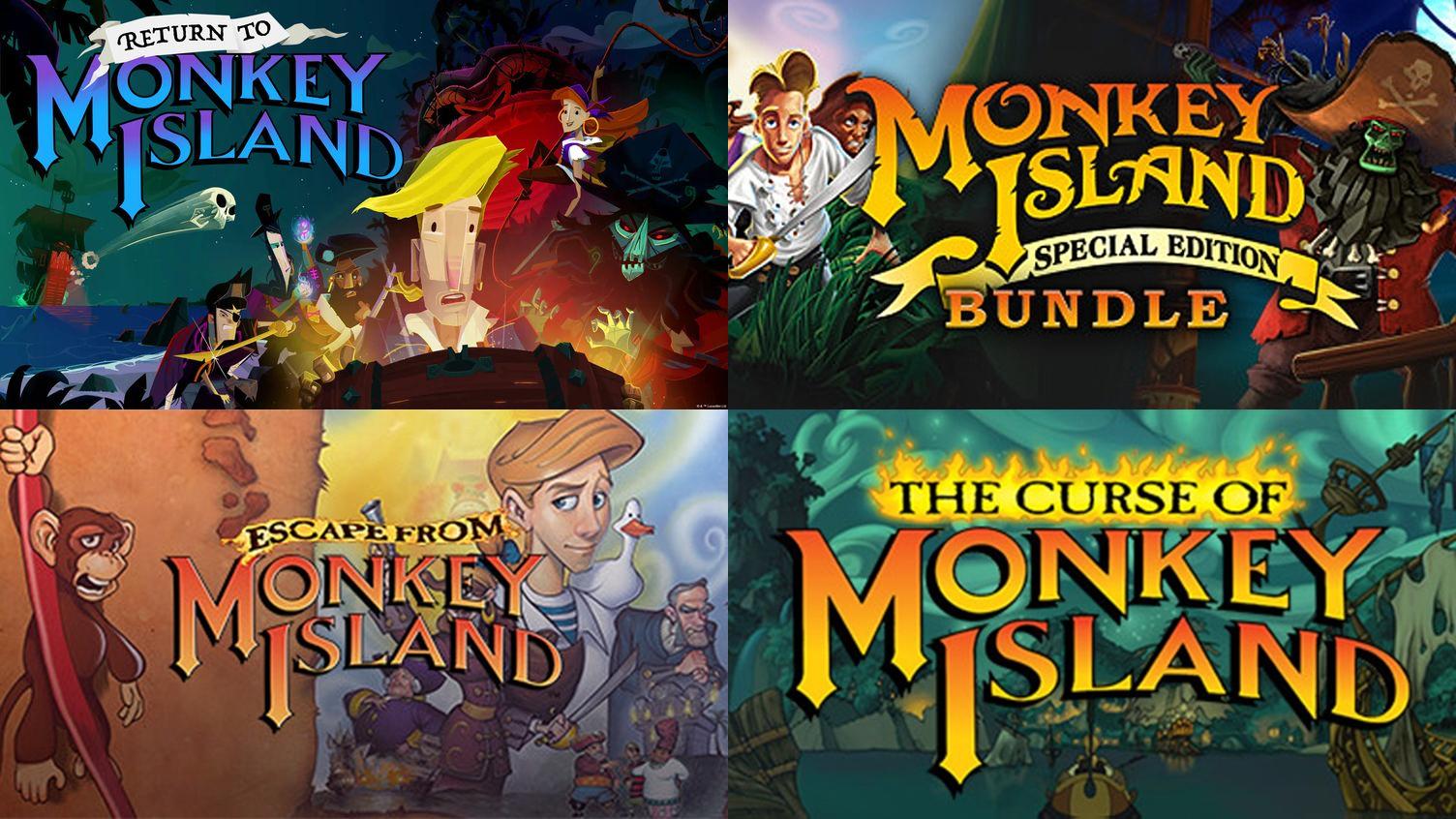 Monkey Island Games | PC and Steam Keys | Fanatical