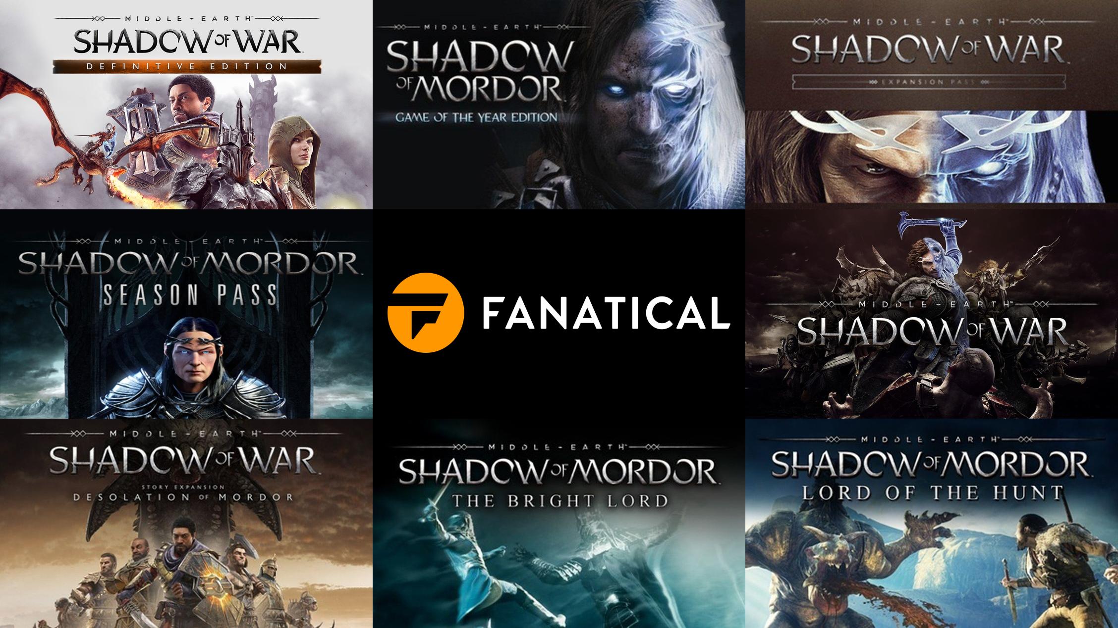 Middleearth Games | PC and Steam Keys | Fanatical