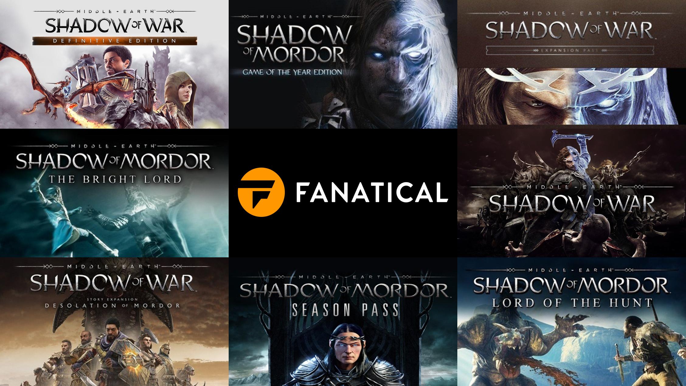 Middleearth Games | PC and Steam Keys | Fanatical