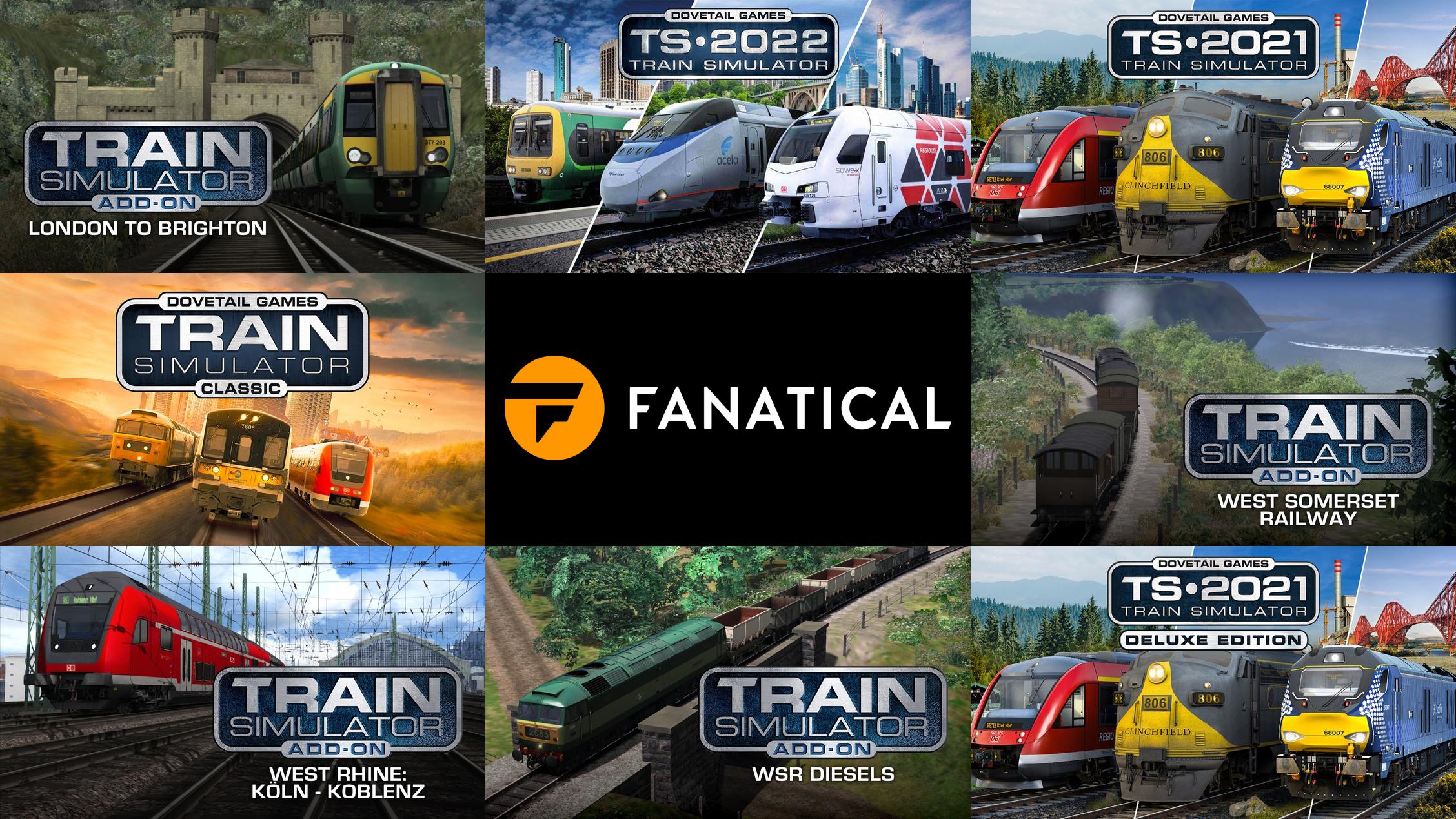 Train Simulator Games | PC and Steam Keys | Fanatical