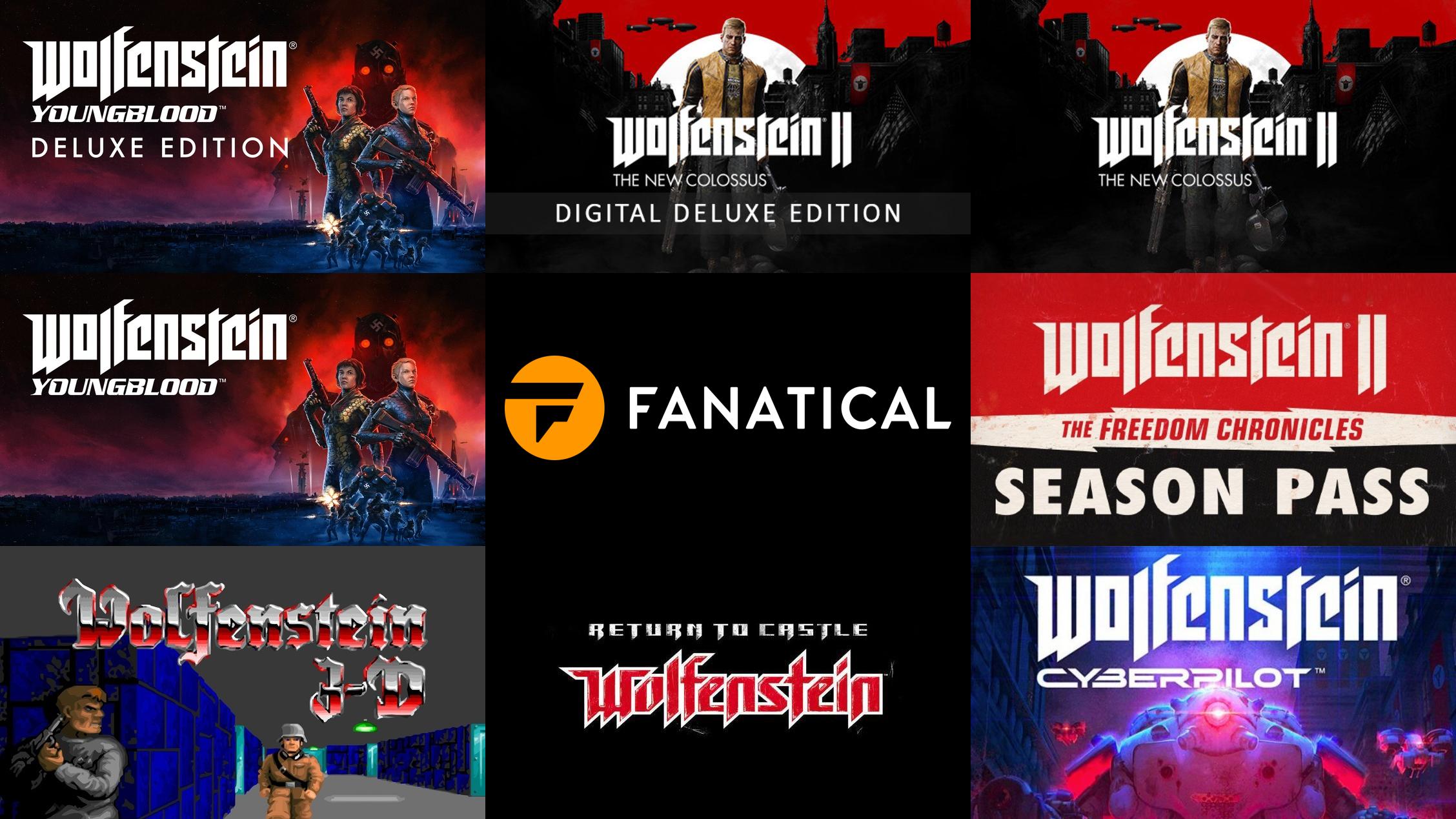 Wolfenstein Games | PC and Steam Keys | Fanatical