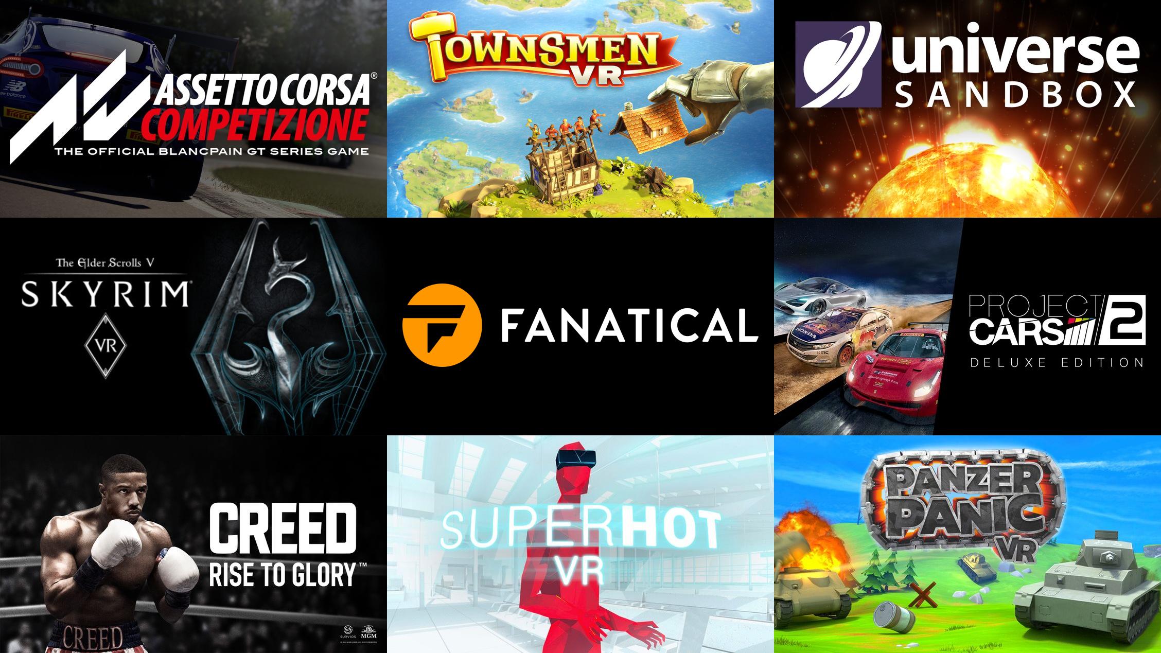 HTC Vive VR Steam PC-spellen - Virtual Reality | Fanatical