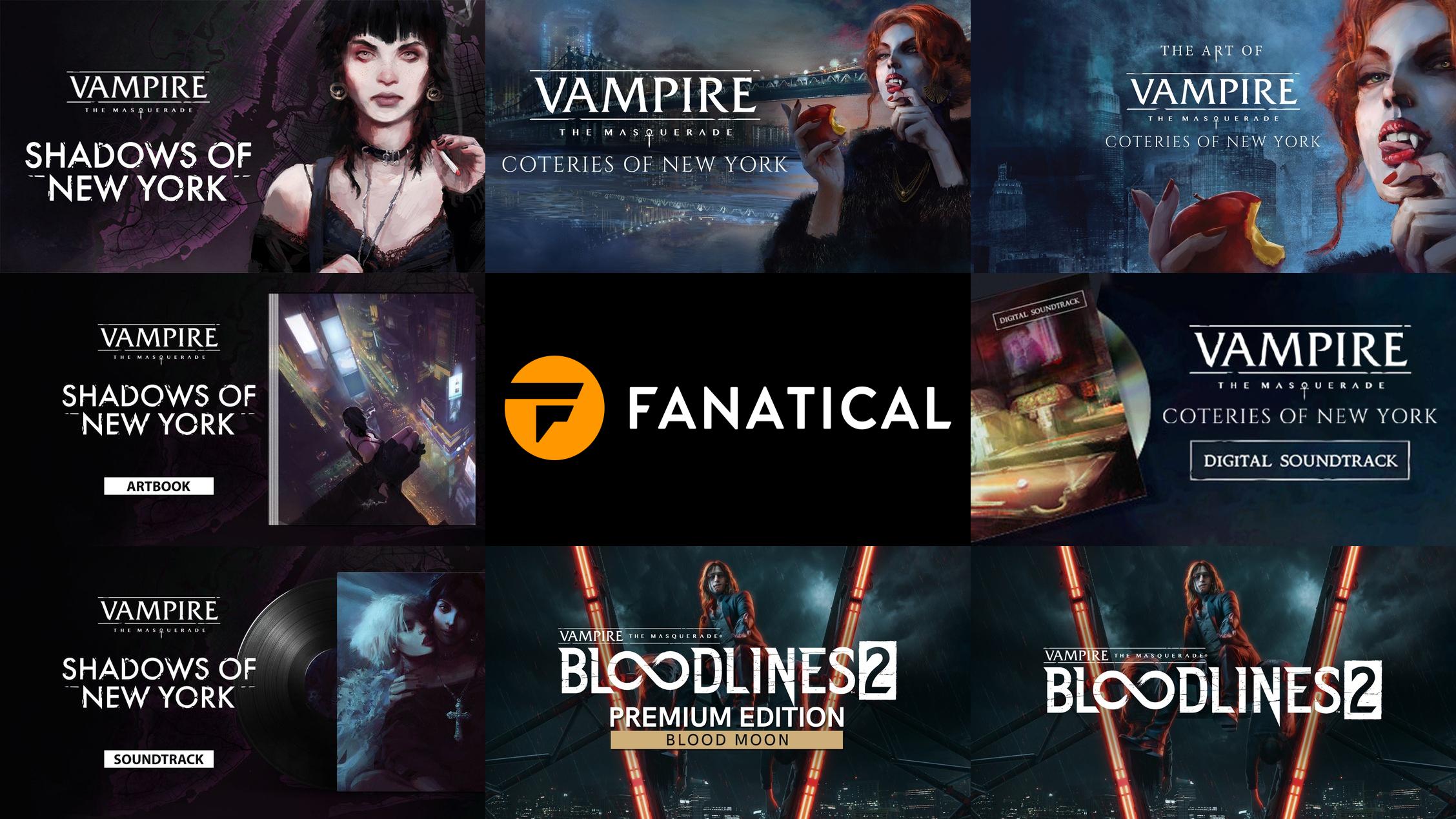 Vampire The Masquerade Games | PC and Steam Keys | Fanatical