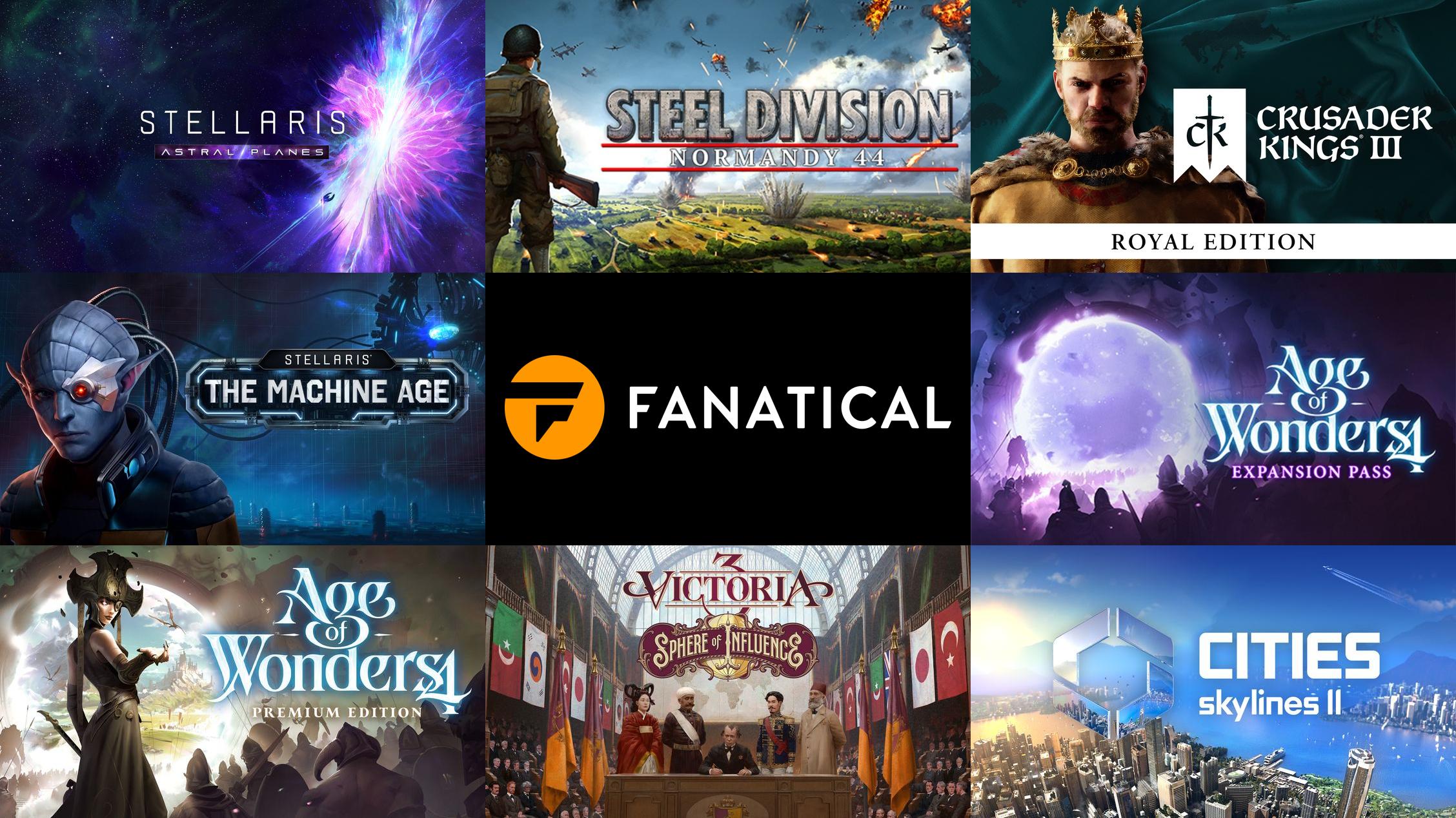 Paradox Interactive Games | PC and Steam Keys | Fanatical