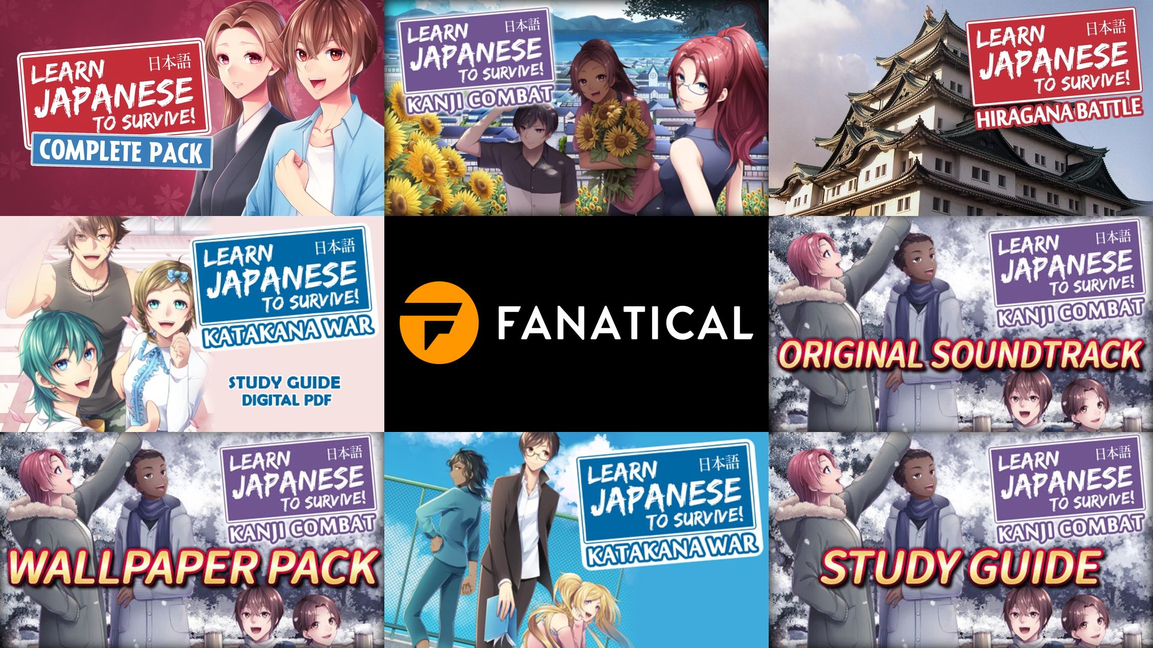 Learn Japanese to Survive Games | PC and Steam Keys | Fanatical