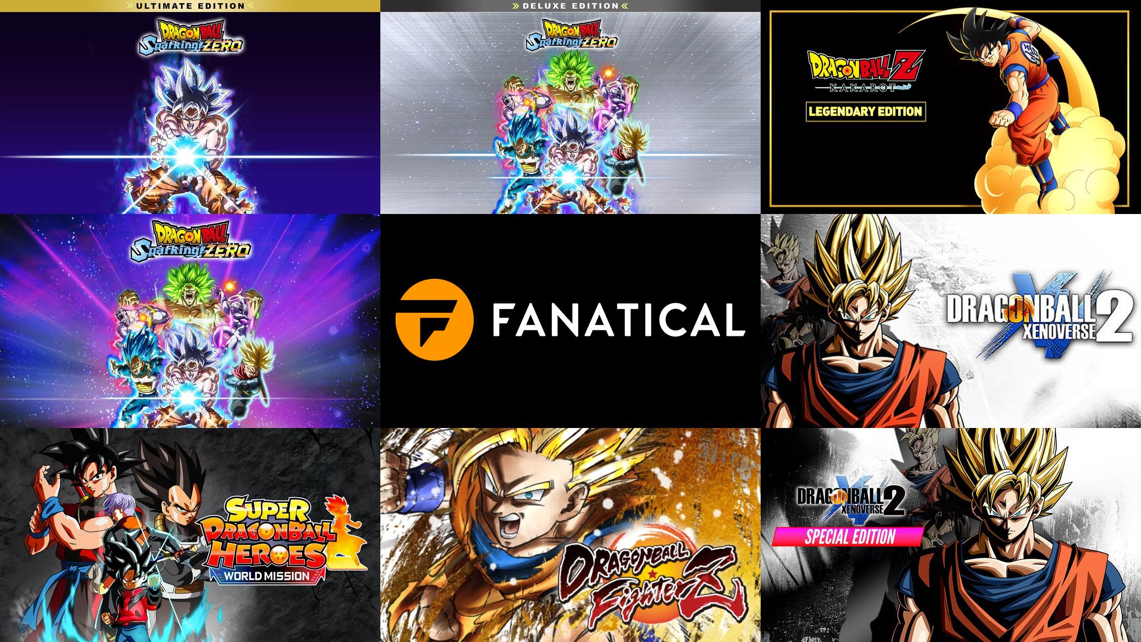 Dragon Ball Games | PC and Steam Keys | Fanatical