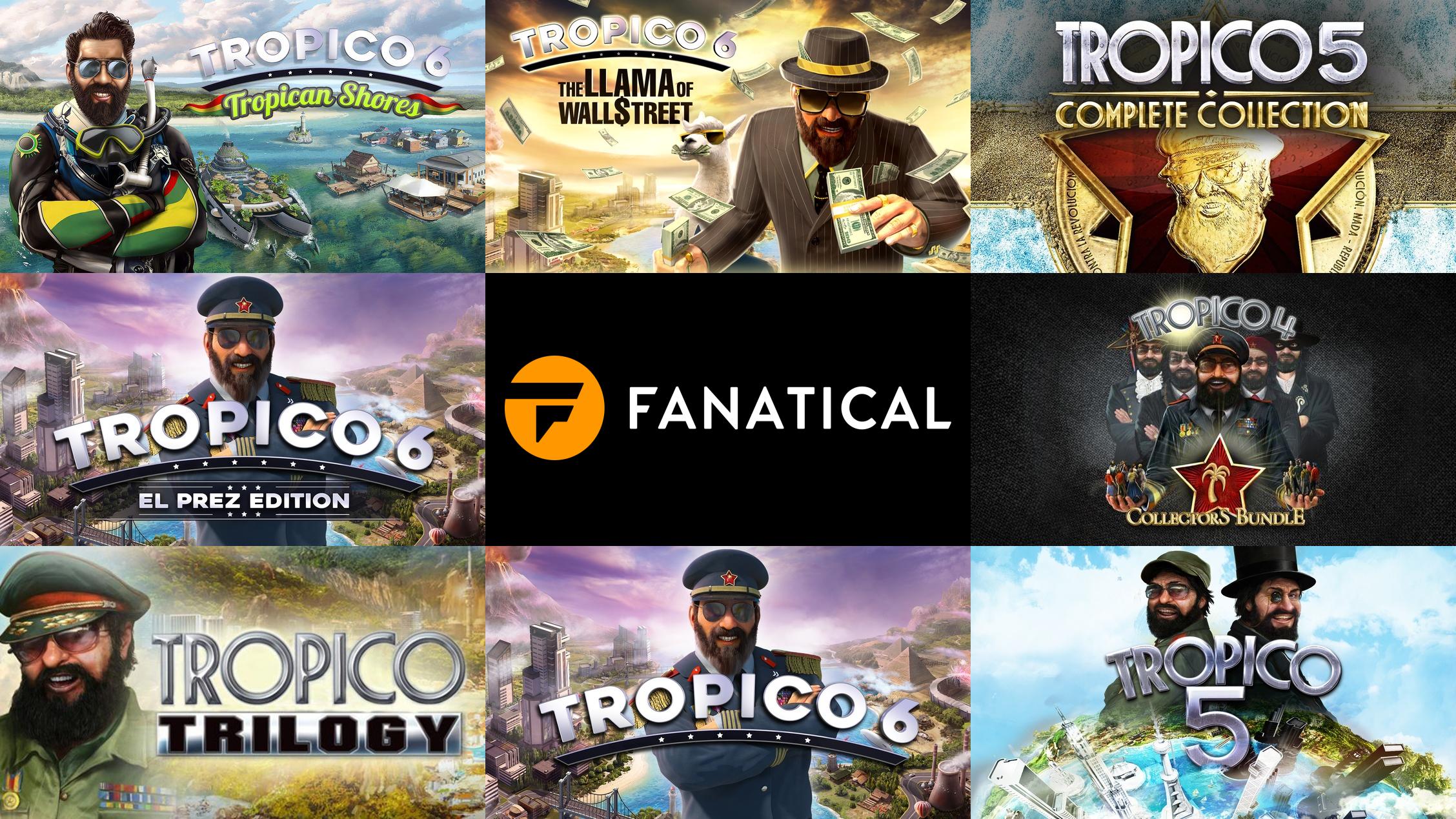 Tropico Games | PC and Steam Keys | Fanatical