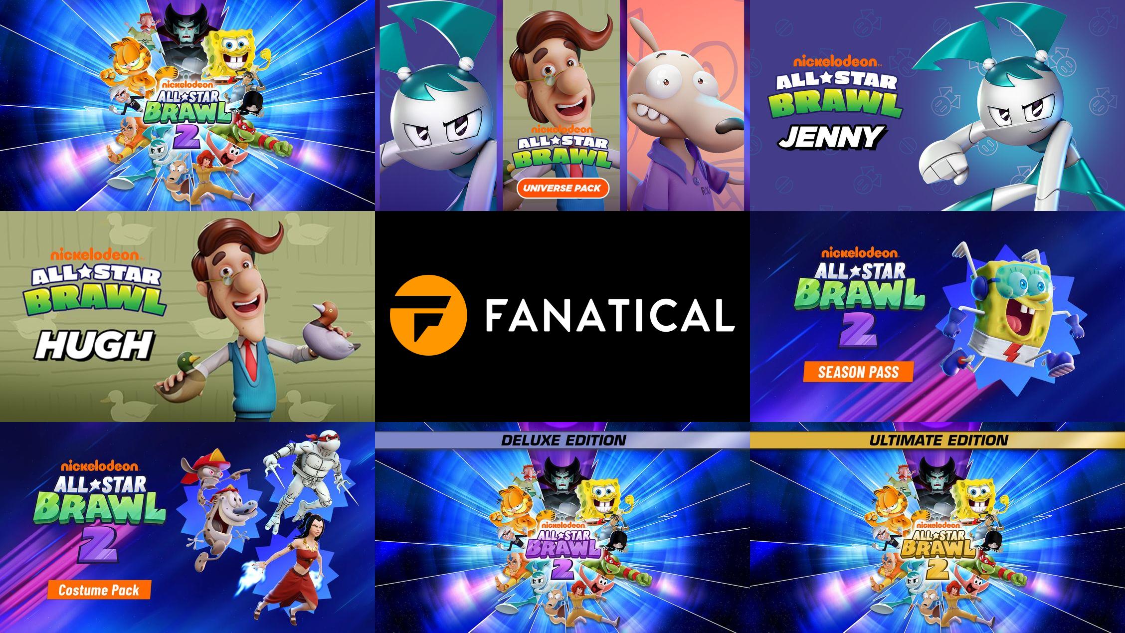 Nickelodeon AllStar Brawl Games | PC and Steam Keys | Fanatical