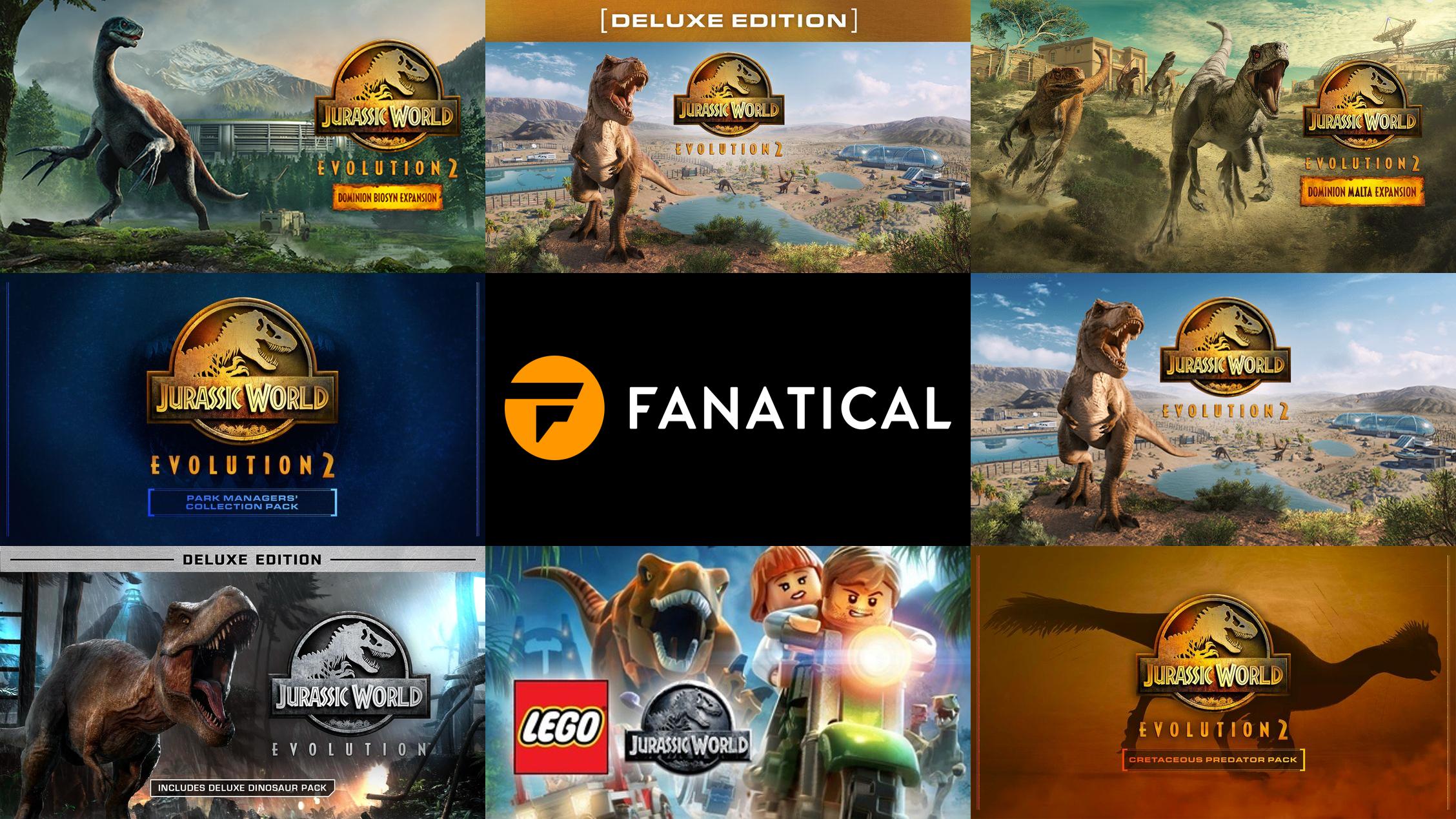 Jurassic World Games | PC and Steam Keys | Fanatical