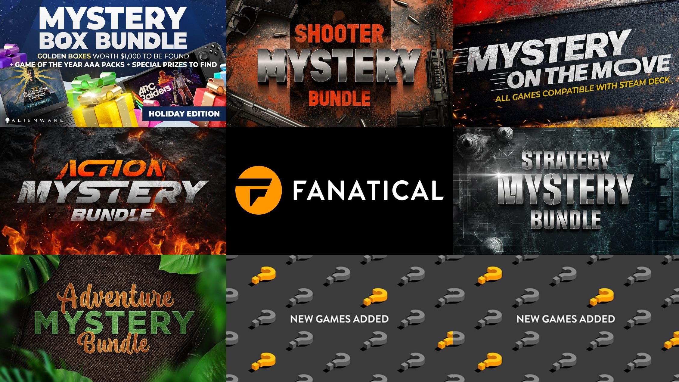 Mystery Steam Game Bundles | Fanatical