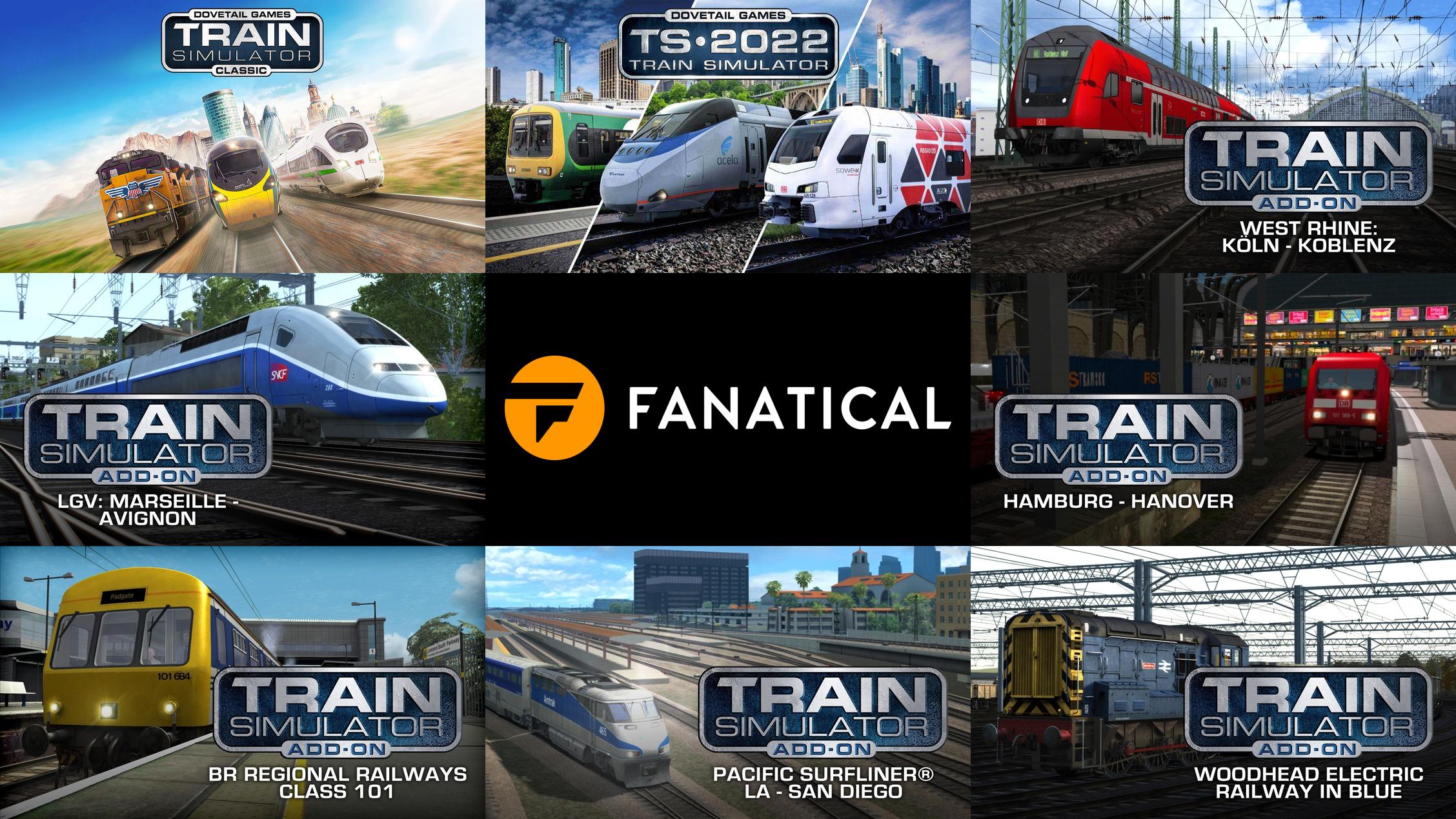 Train Simulator Games | PC and Steam Keys | Fanatical